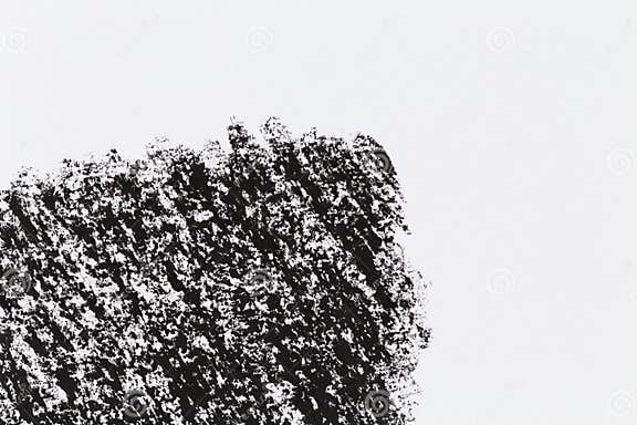 Black Color Crayon Hand Drawing Texture Stock Image - Image of artistic ...