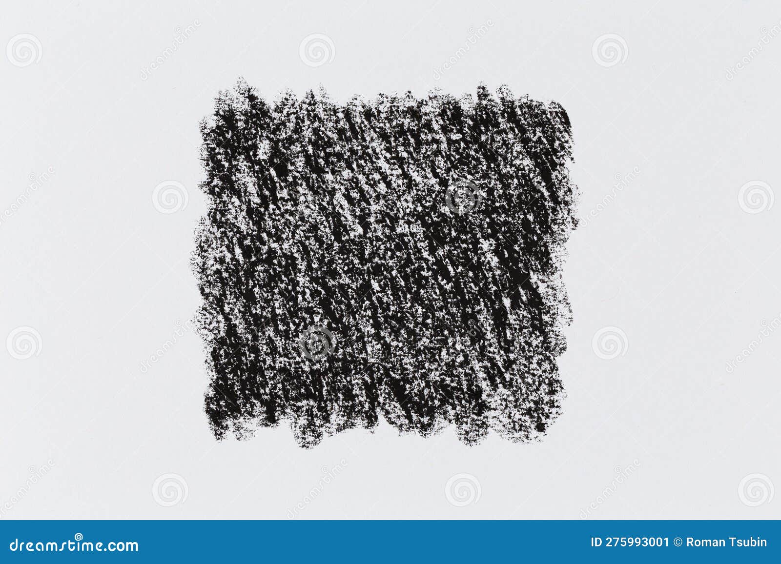Black Color Crayon Hand Drawing Texture Stock Image - Image of paper ...