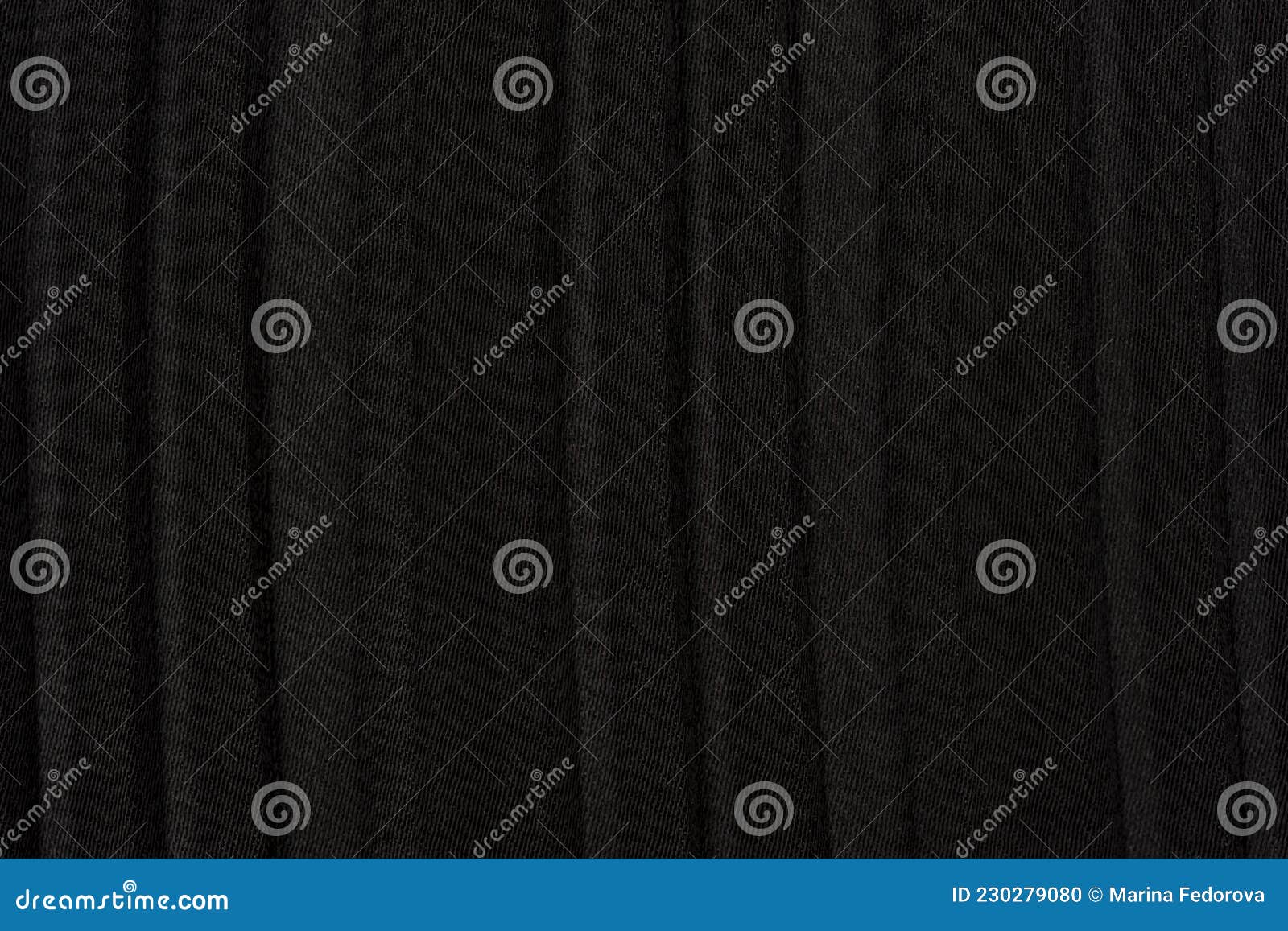 Black Color Plisse Fabric Background Texture Stock Photo - Image of ...