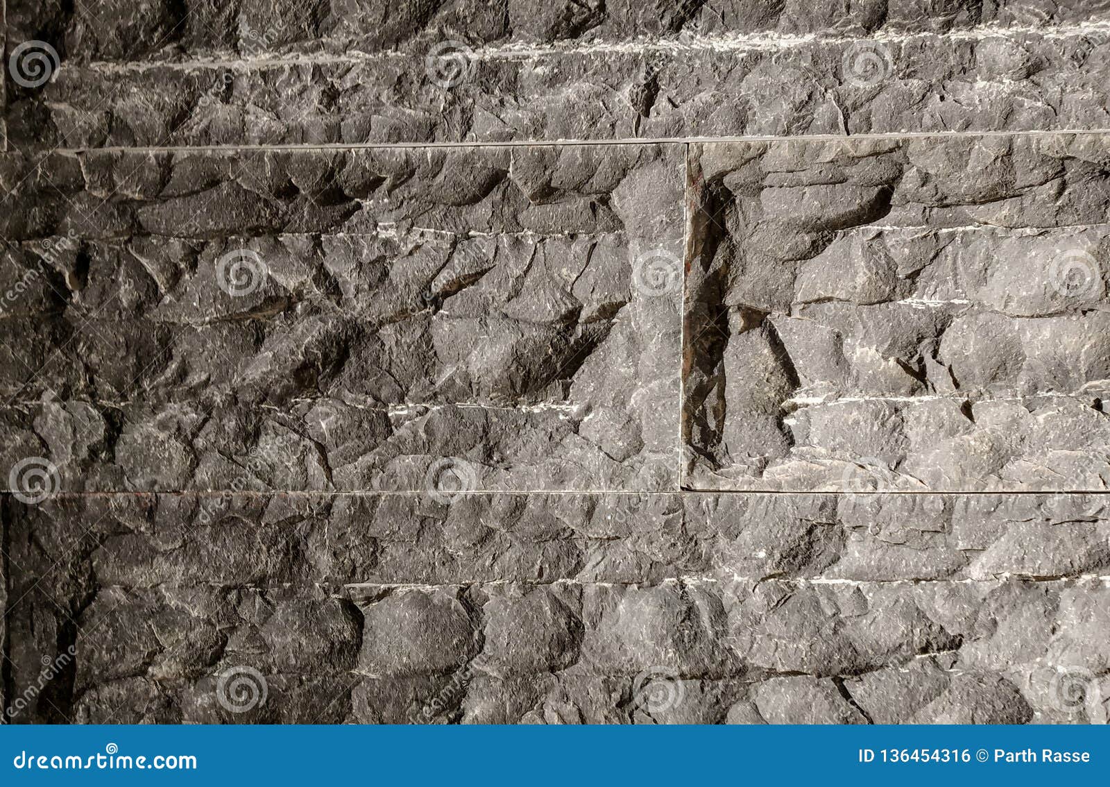 Black Color Stone with Abstract Pattern and Texture Stock Photo - Image ...