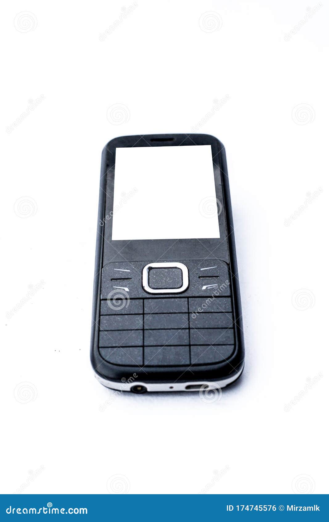 Black Colored Mobile Phone or Cell Phone or Keypad Cell Phone or Keypad ...