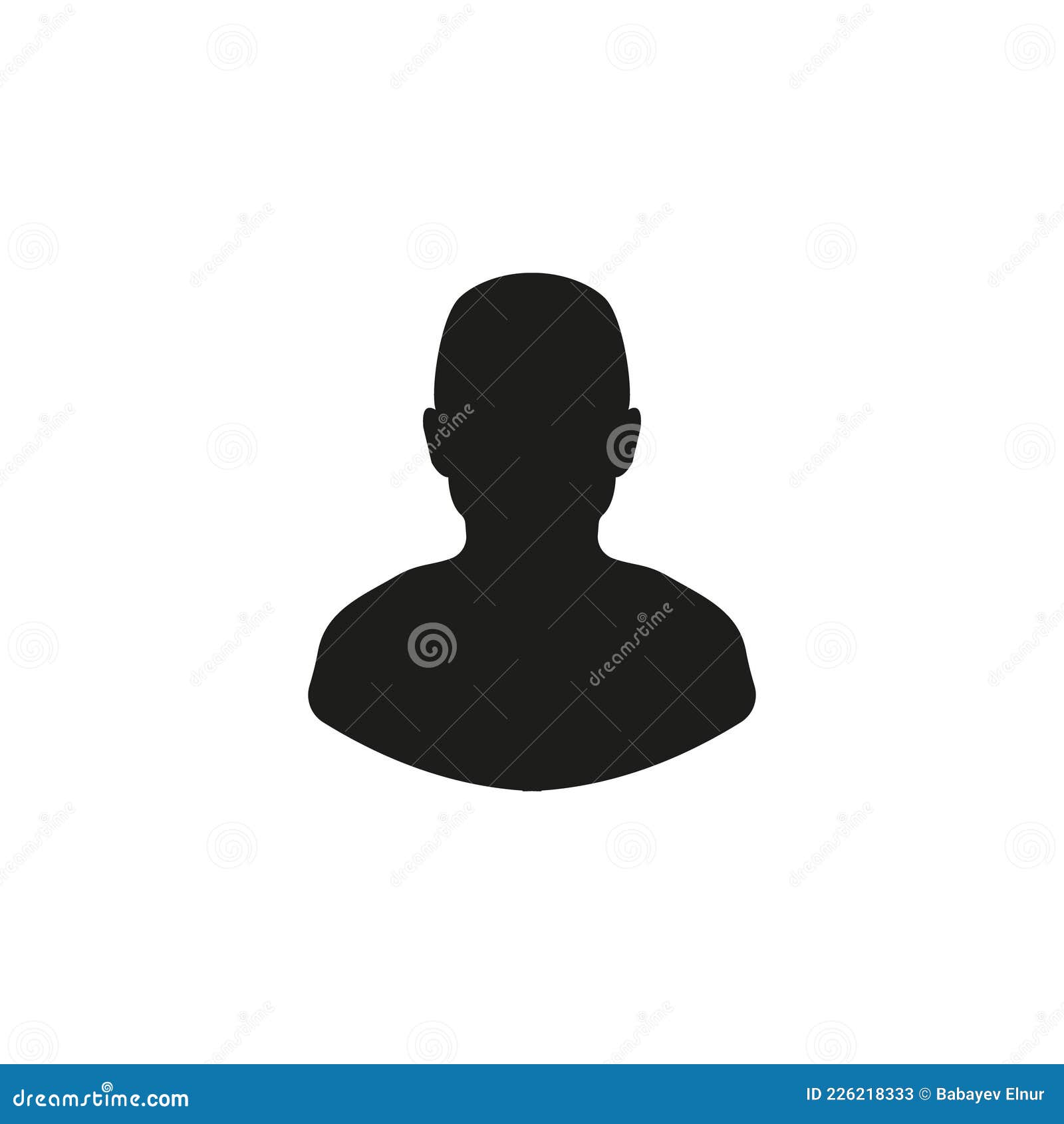 Black Colour Business Man Icon Vector on White Background Stock Vector ...