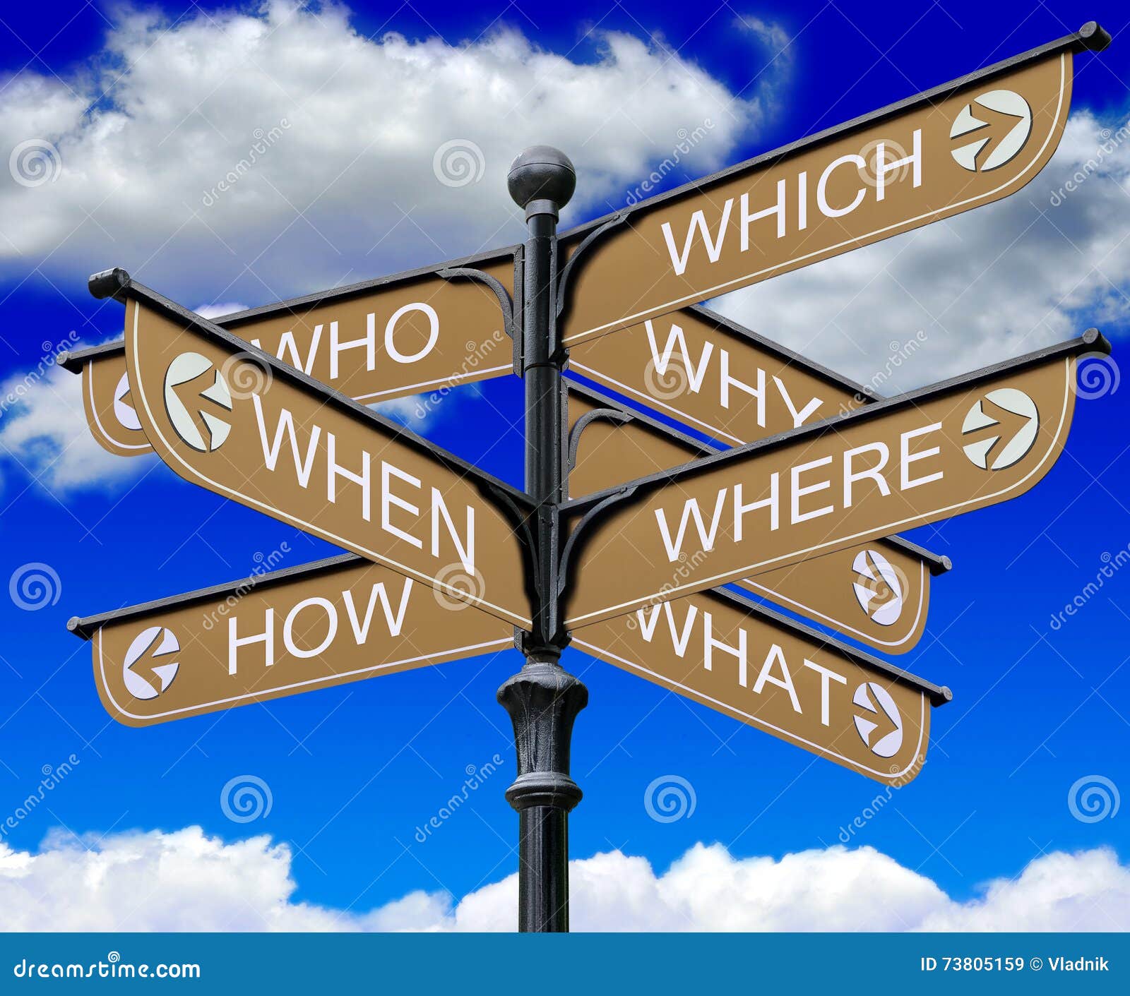 Black Column with Information Signs Stock Image - Image of symbol ...