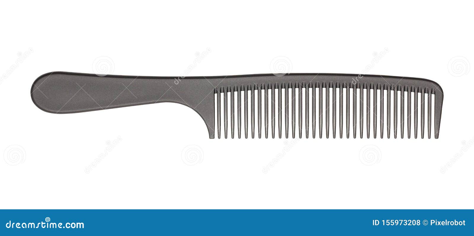 Black Comb Cut Out stock photo. Image of hair, long - 155973208