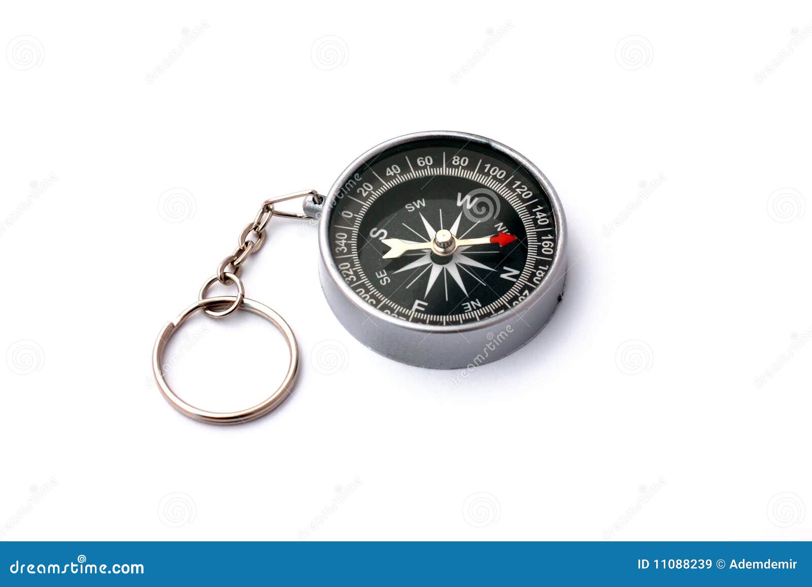 Black Compass Isolated on White Background Stock Image - Image of ...