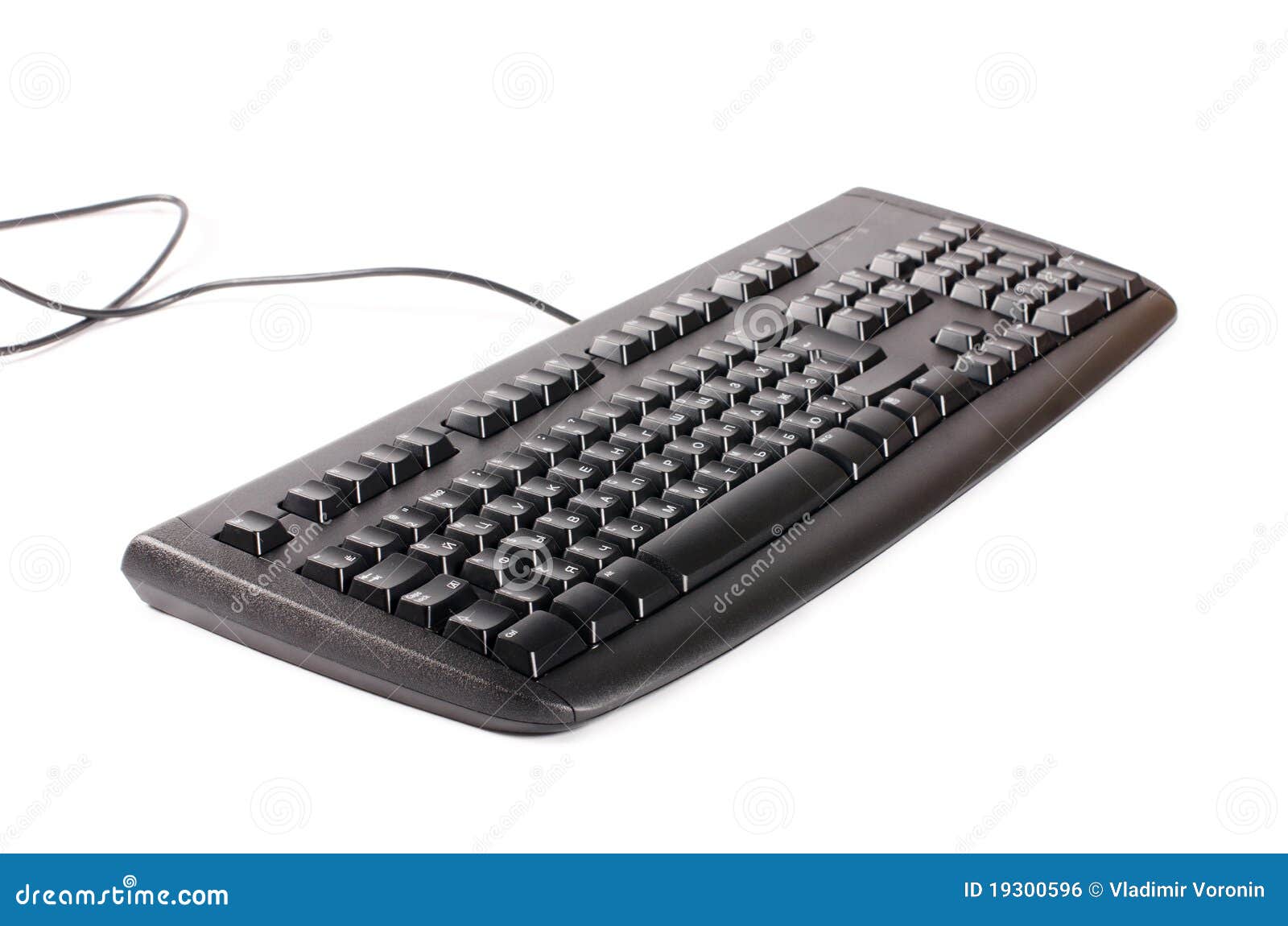 Black computer keyboard stock photo. Image of keyboard - 19300596
