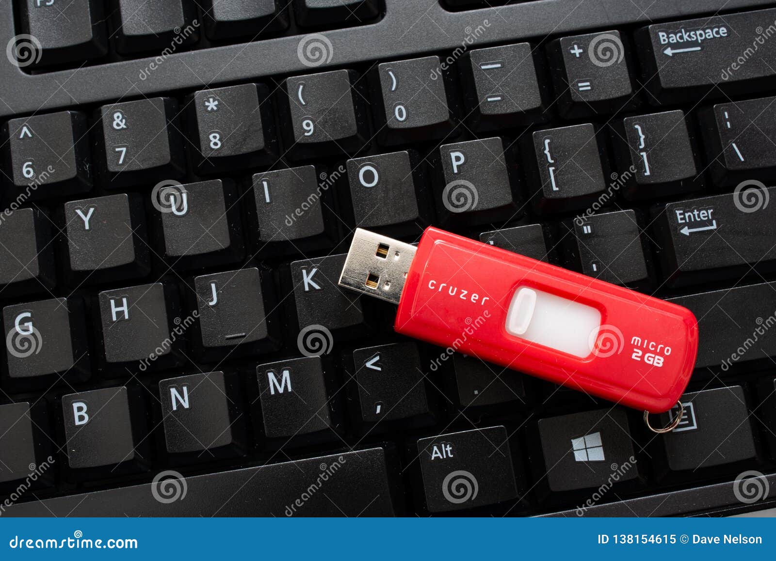Keyboard with USB drive editorial image. Image of concept - 138154615