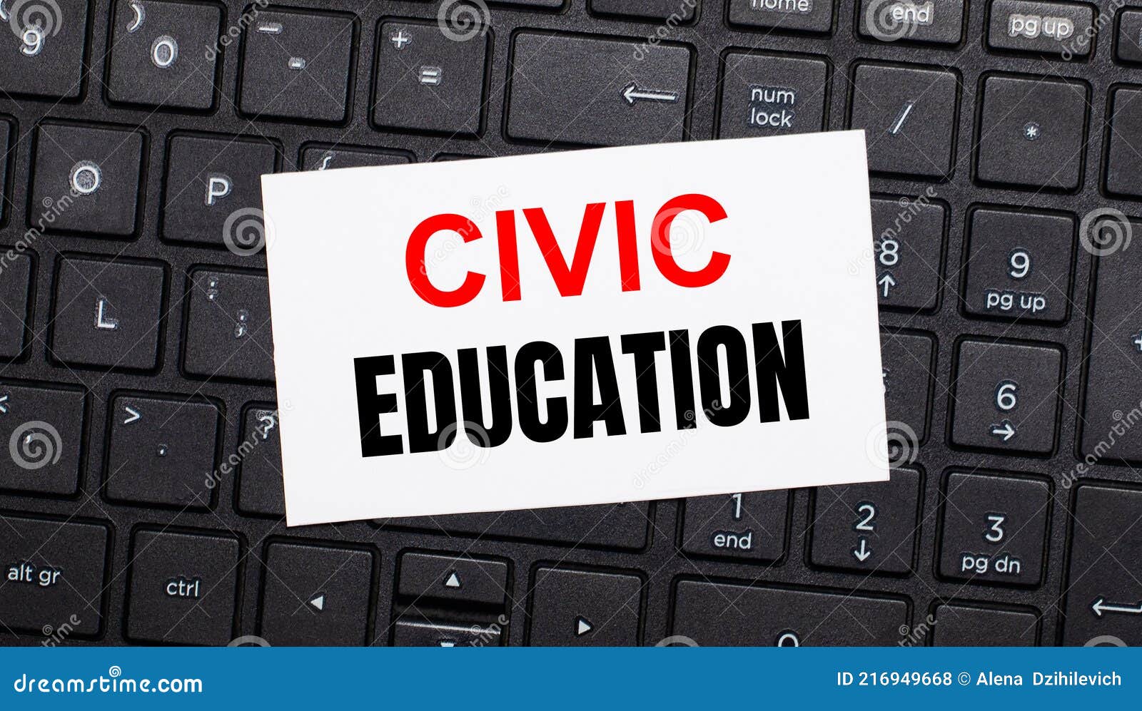 Civics 101 On A Blackboard Stock Photo | CartoonDealer.com #84777516