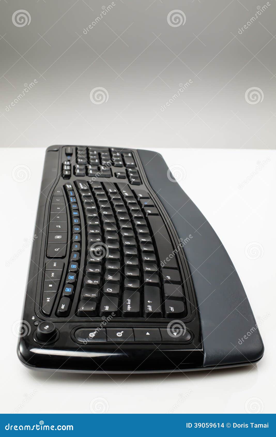 Black Computer Keyboard stock photo. Image of type, technology - 39059614
