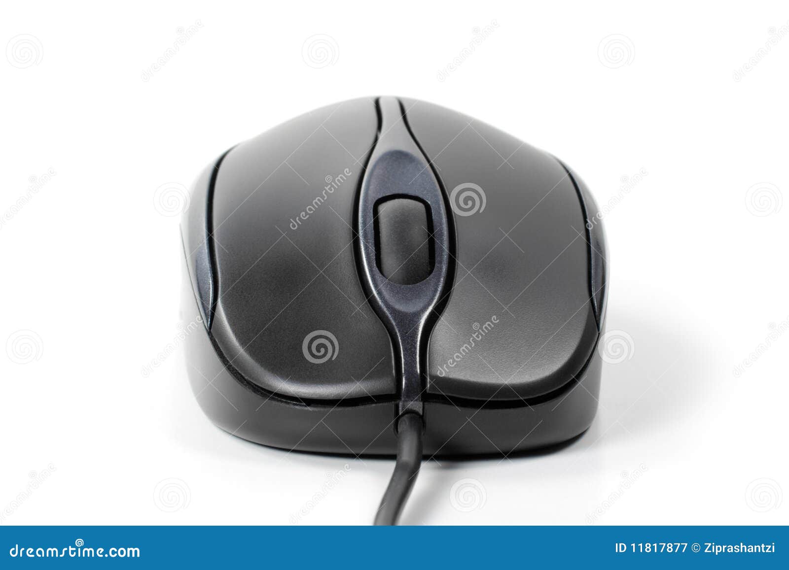 Black computer mouse stock image. Image of black, communication - 11817877