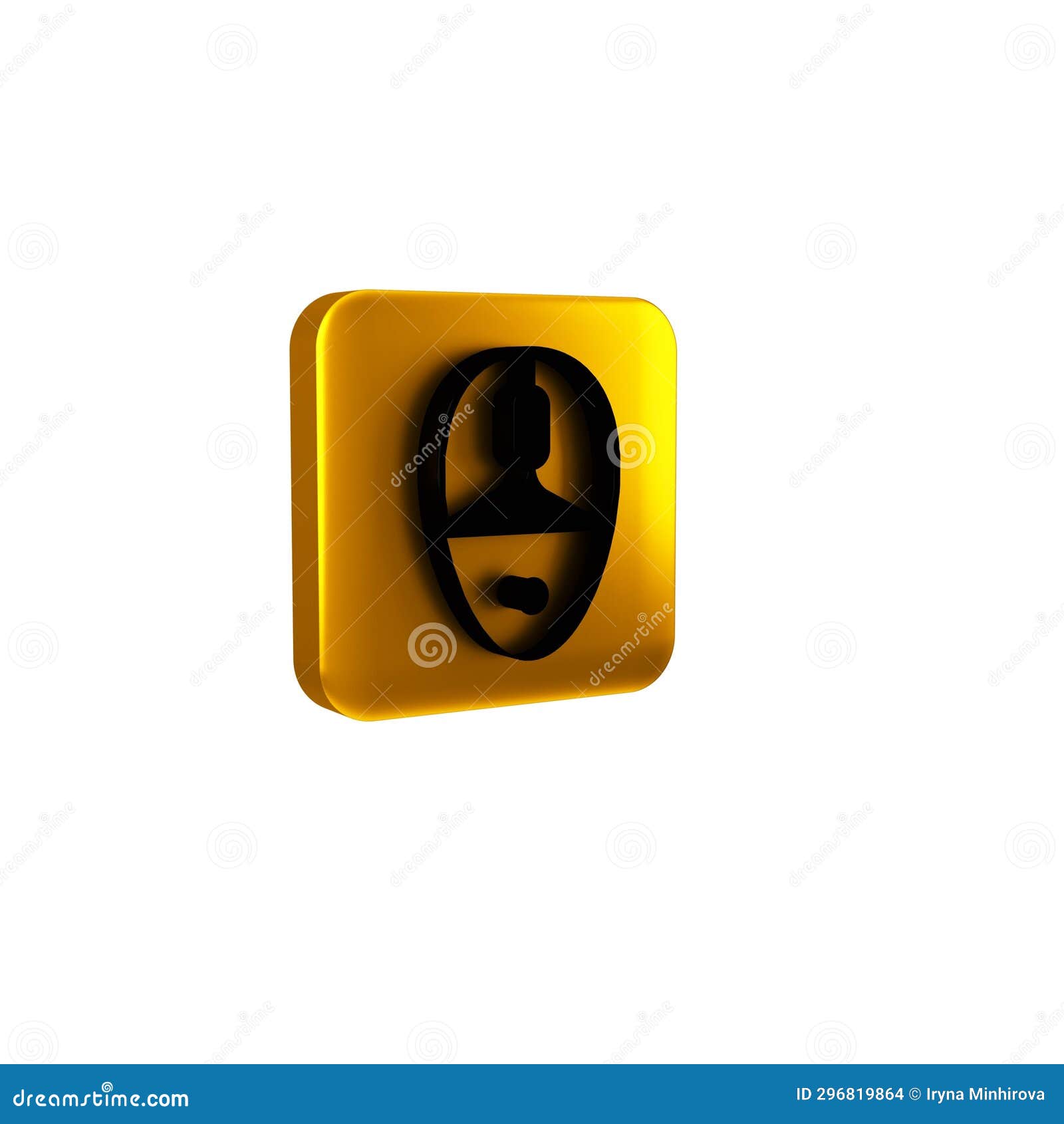 Black Computer Mouse Gaming Icon Isolated on Transparent Background ...