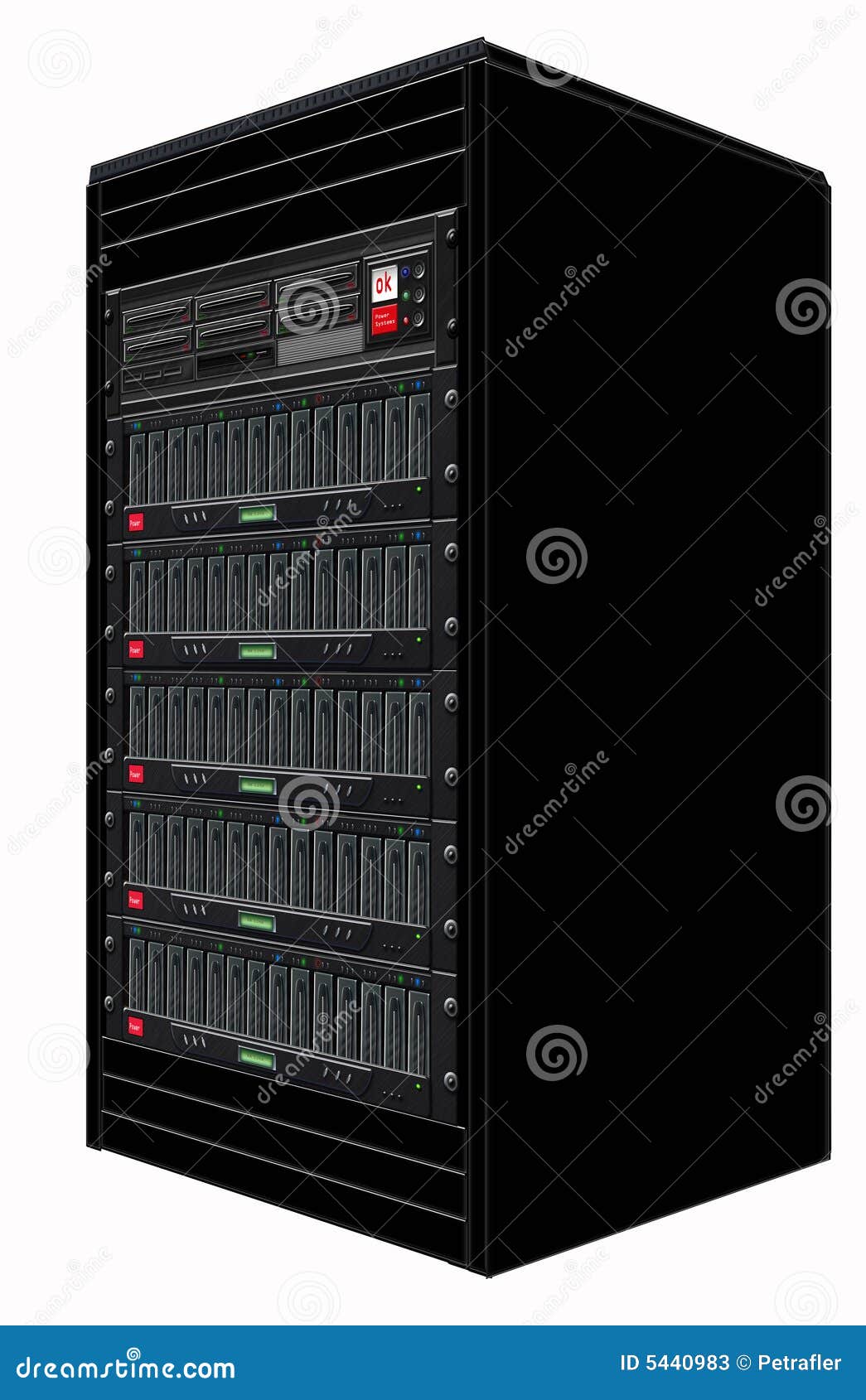 Black Mounted Rack Server Stock Illustrations – 27 Black Mounted Rack ...