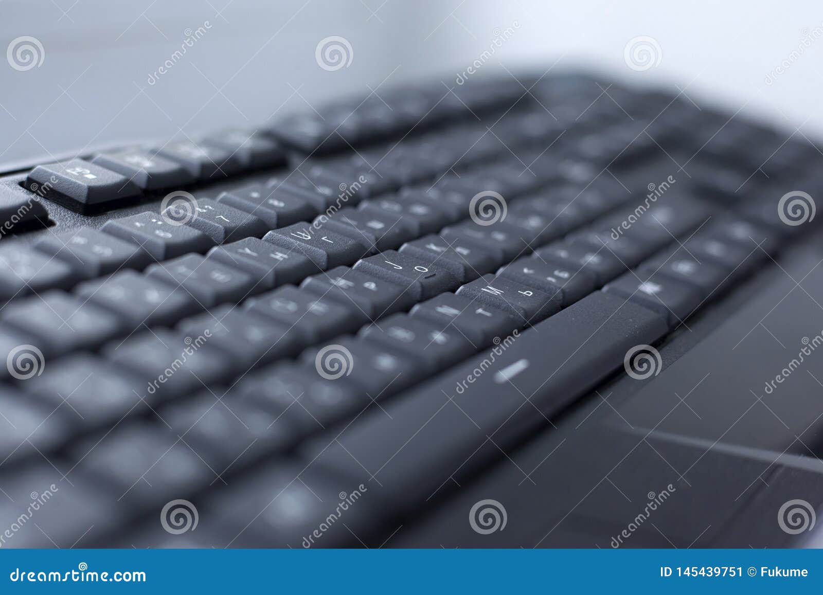 Black Computer Wired Keyboard Button Stock Image - Image of text, tool ...