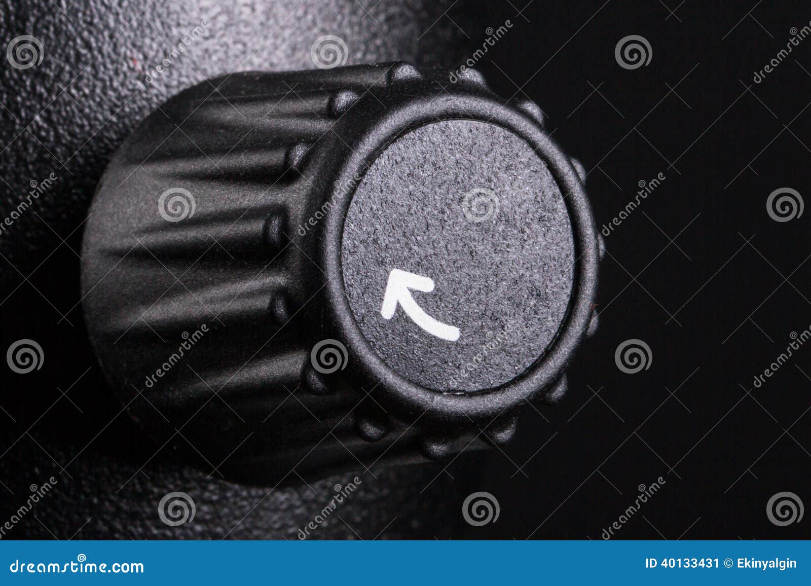 Black Control Button stock image. Image of black, view - 40133431
