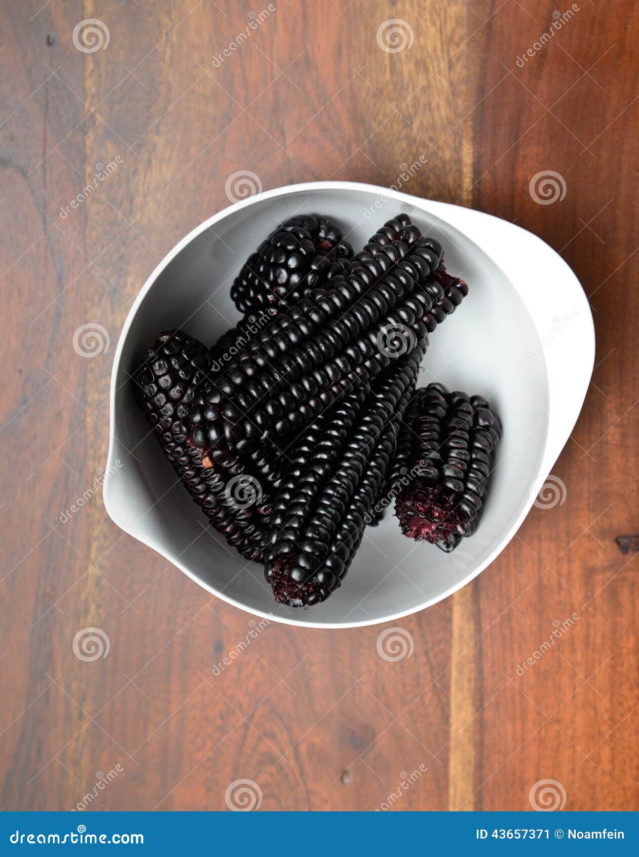 Black corn stock image. Image of ingredient, sweet, cooking - 43657371