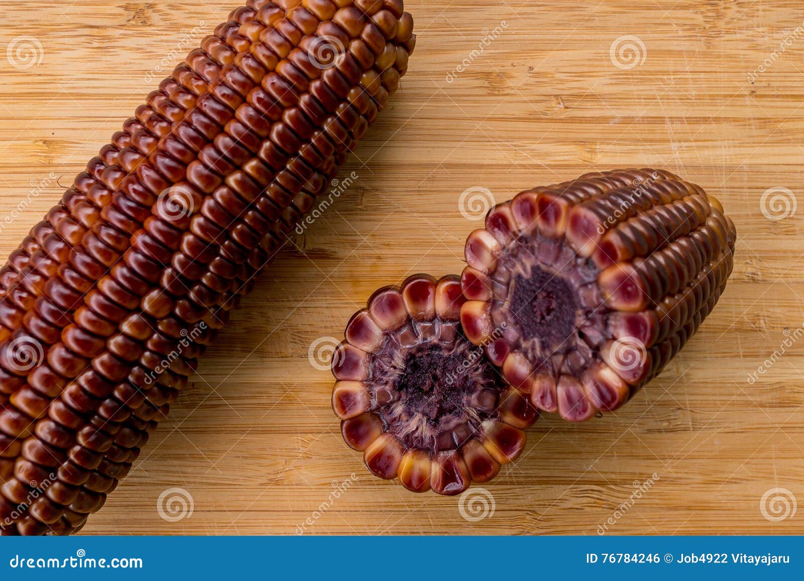 Black Corn stock photo. Image of wood, food, harvest - 76784246