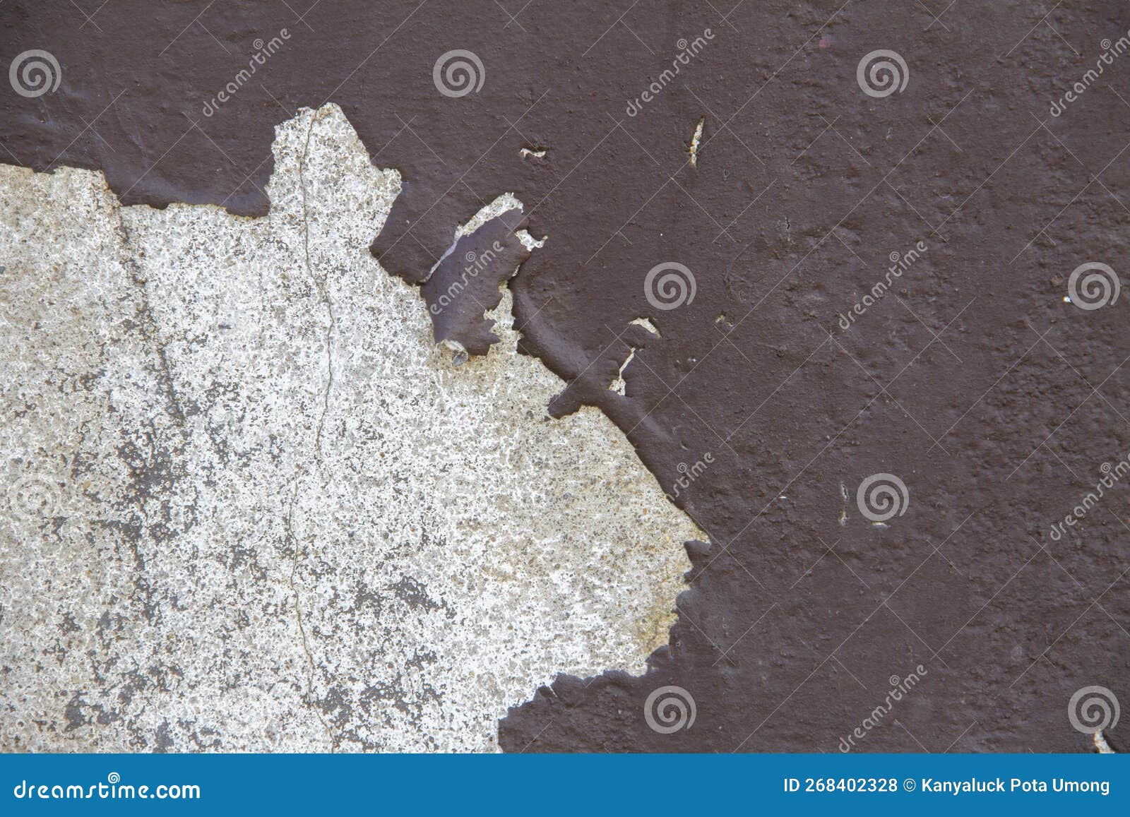Black Cracked Paint Damaged Concrete Rough Texture Stock Photo - Image ...