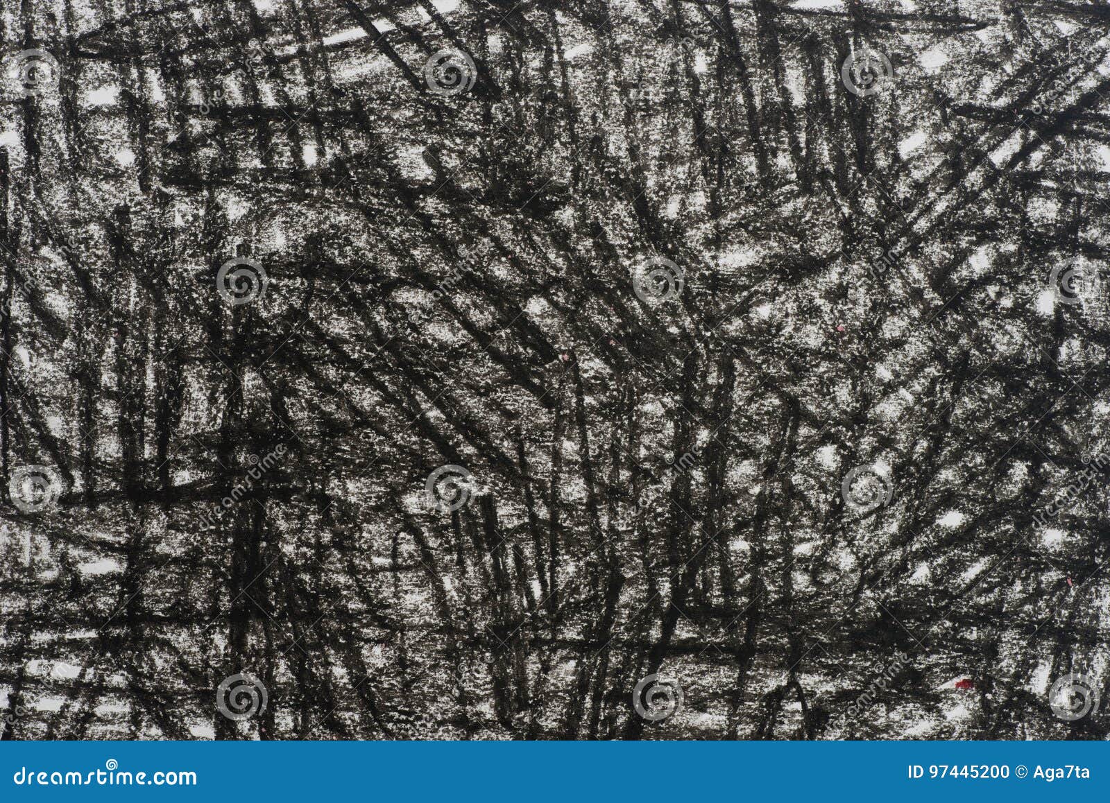 Crayon-sketched Head Silhouette Royalty-Free Stock Image ...