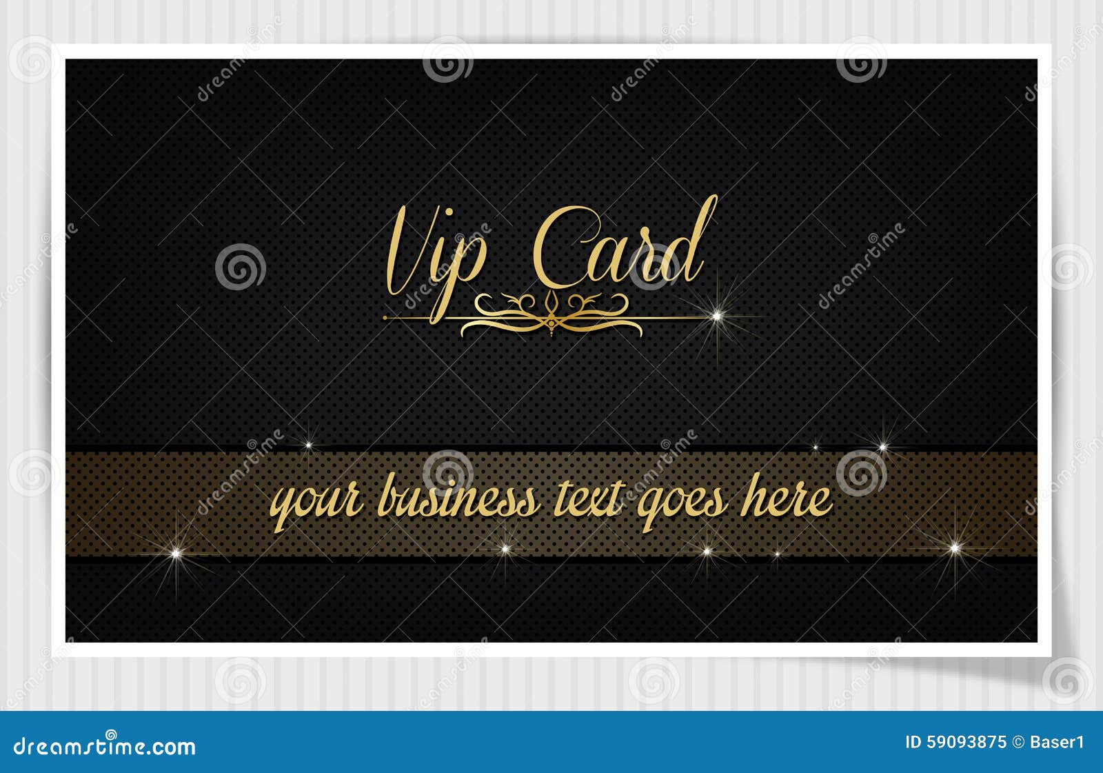 Black creative vip card stock illustration. Illustration of cardboard ...
