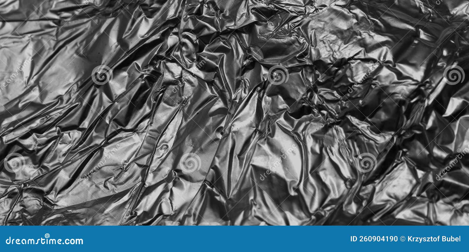 Black Crinkle Foil with Visible Details. Background Stock Photo - Image ...