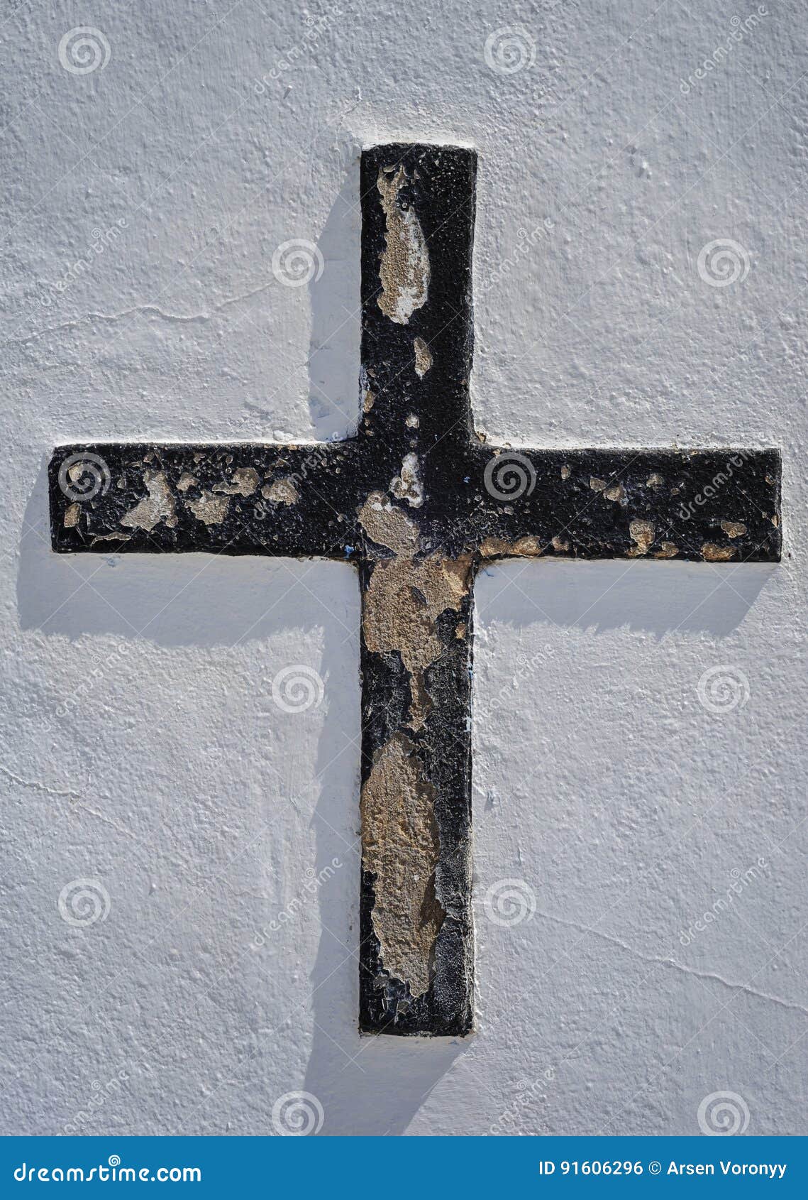 Black cross stock photo. Image of concept, christ, sign - 91606296