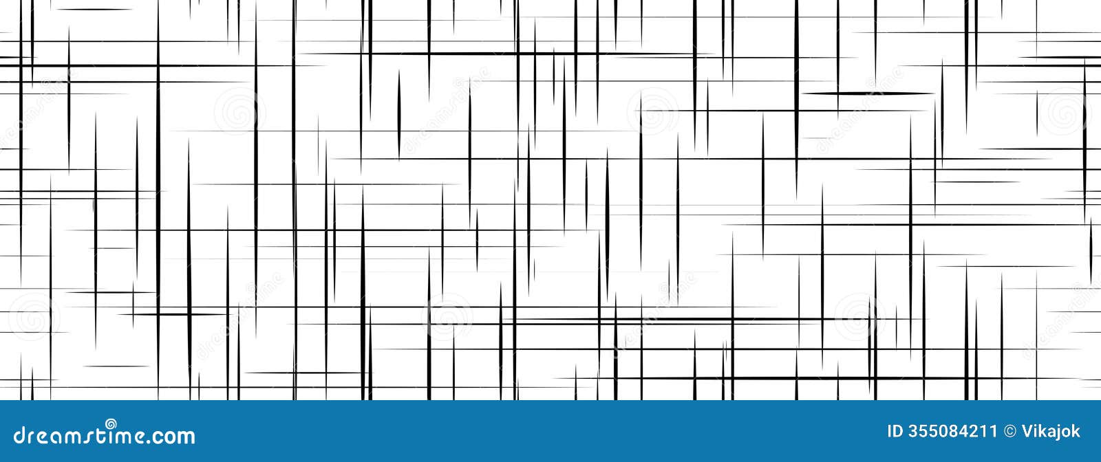 Black Cross Hatch Seamless Texture. Repeated Straight Scratch Line ...