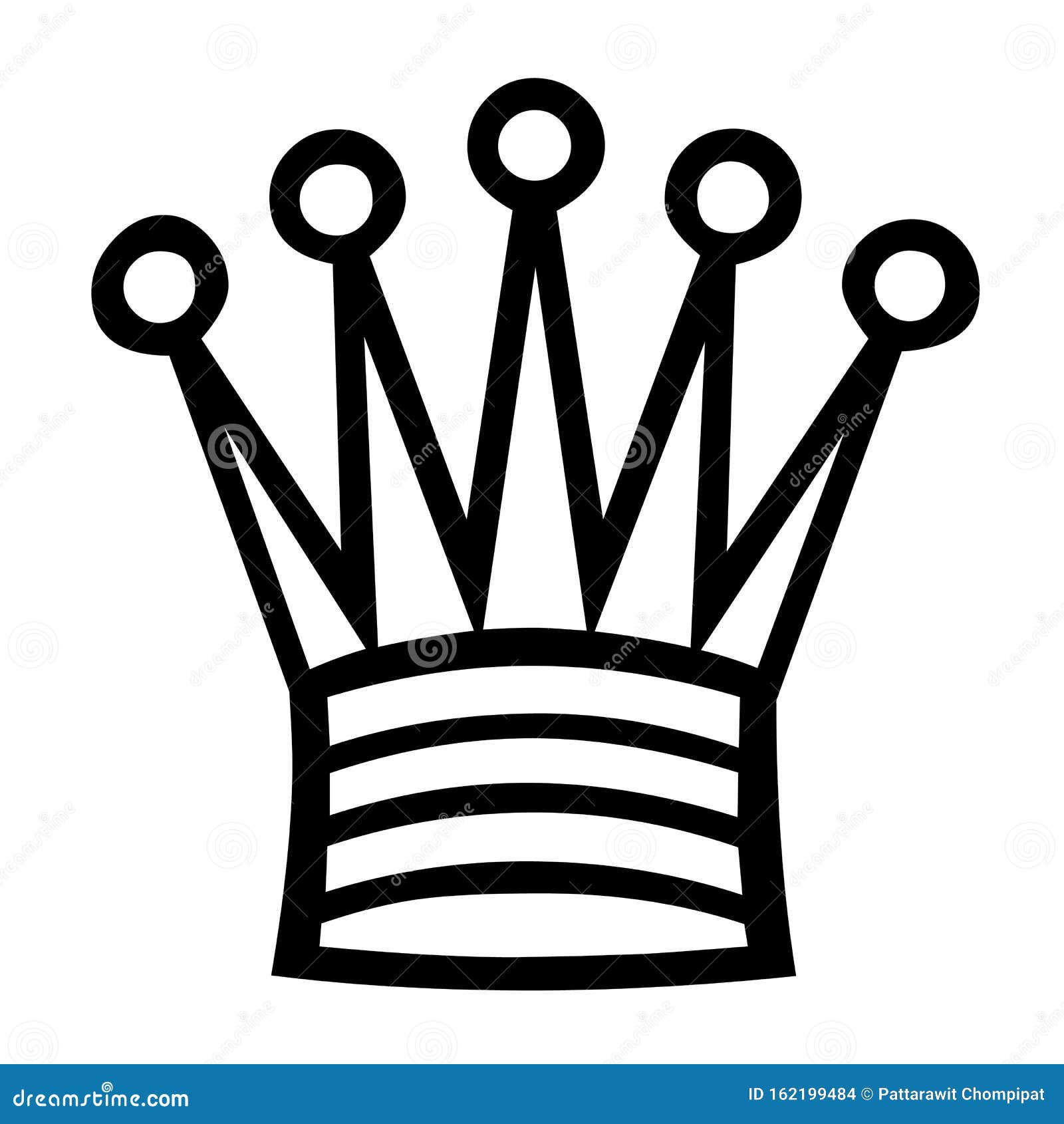 Crown Symbol. Vector Drawing Icon | CartoonDealer.com #247328216