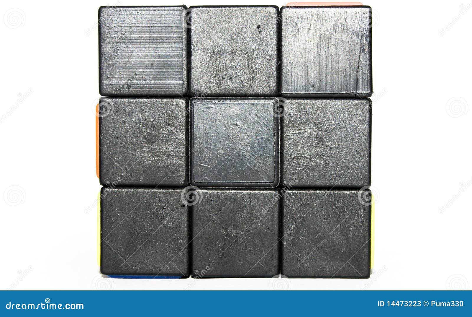 Black cube stock image. Image of shape, puzzle, lines - 14473223