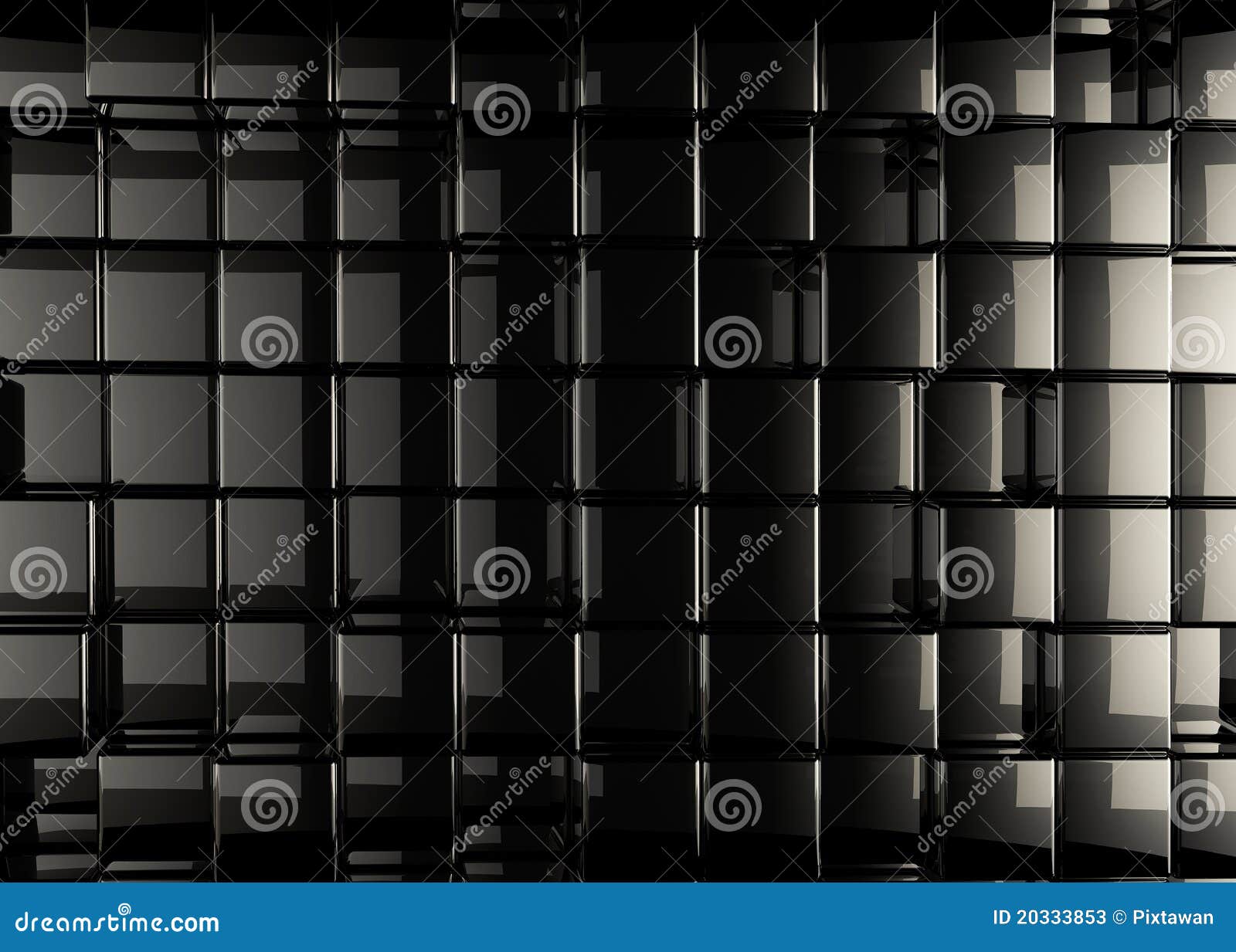 Black cube stock illustration. Illustration of creativity - 20333853