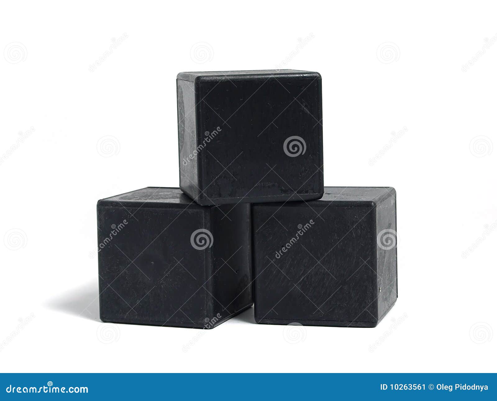 Black cubes stock image. Image of shadow, dimensional - 10263561