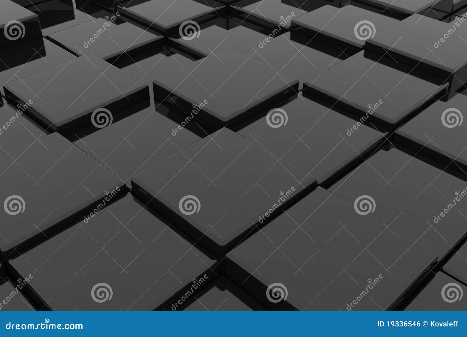 Black cubes stock illustration. Illustration of architecture - 19336546