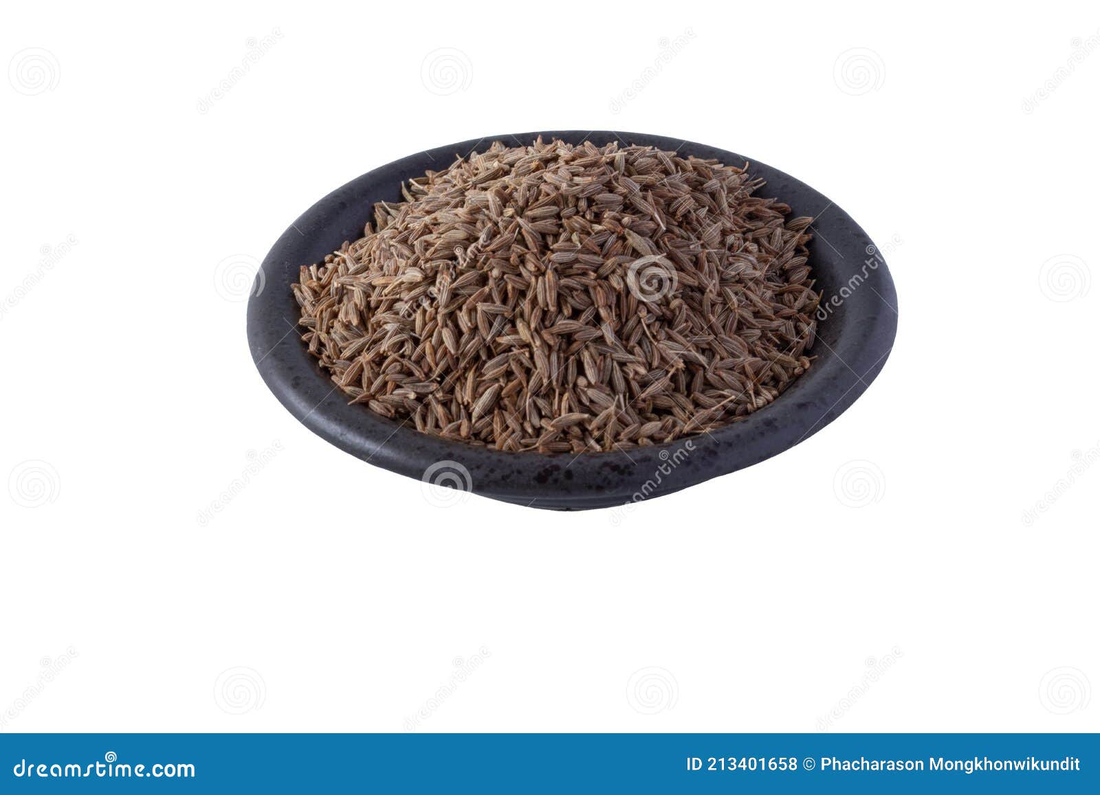 Black Cumin in the Cup on a White Background Stock Photo - Image of ...