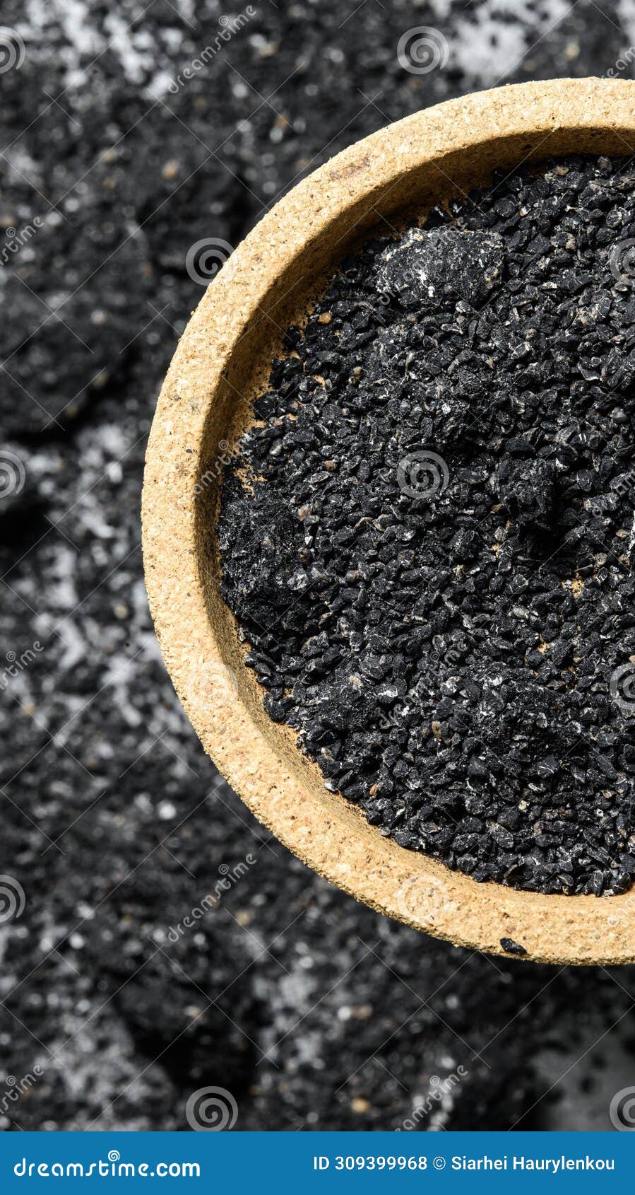 Black Cumin Grains after Oil Extraction. Stock Photo - Image of ...