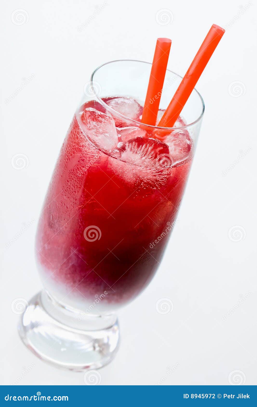 Black Currant Cocktail with Batida De Coco Stock Photo - Image of cold ...