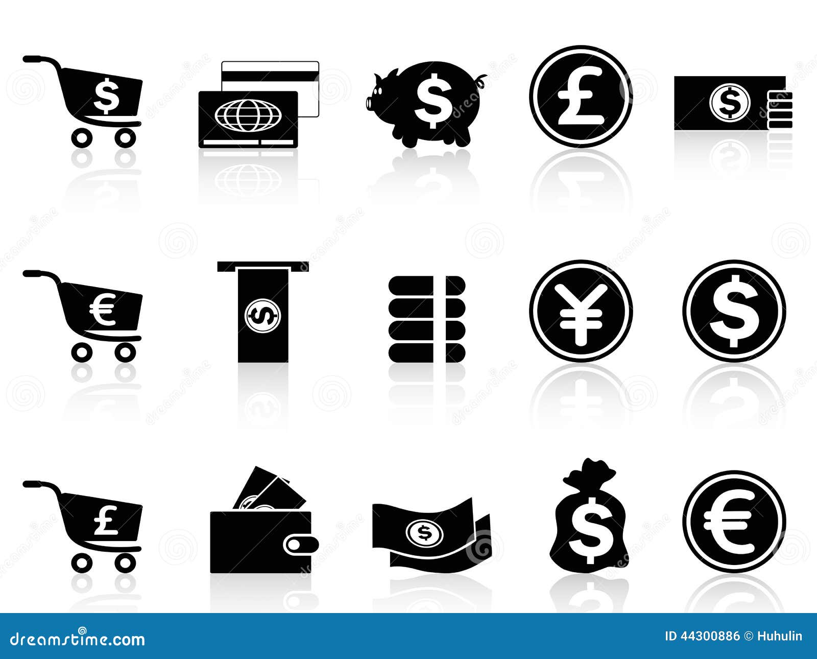 Black Currency Exchange Icon Isolated On Transparent Background. Cash ...