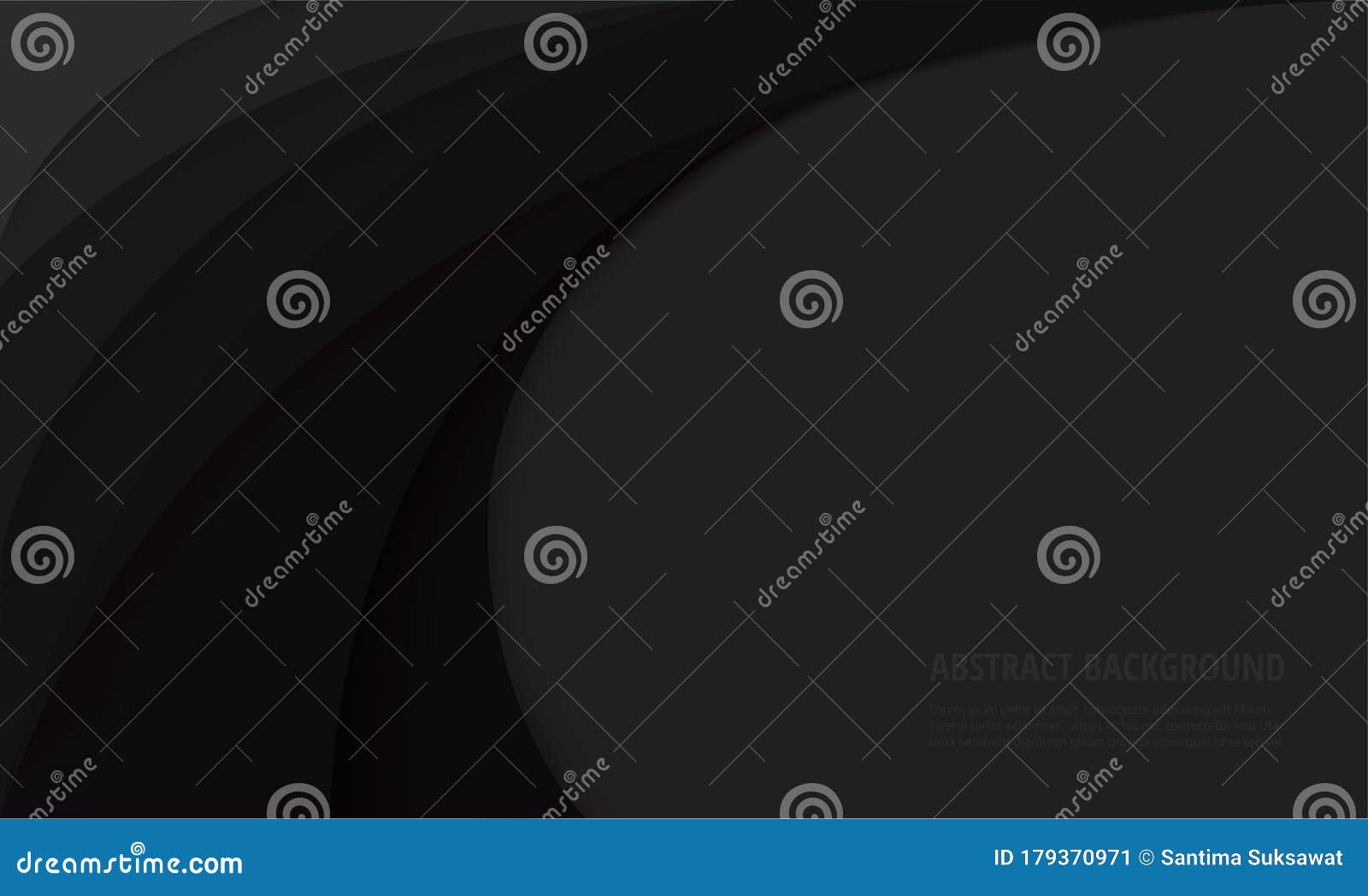 Black Curve Template Background Vector Illustration EPS10 Stock Vector ...
