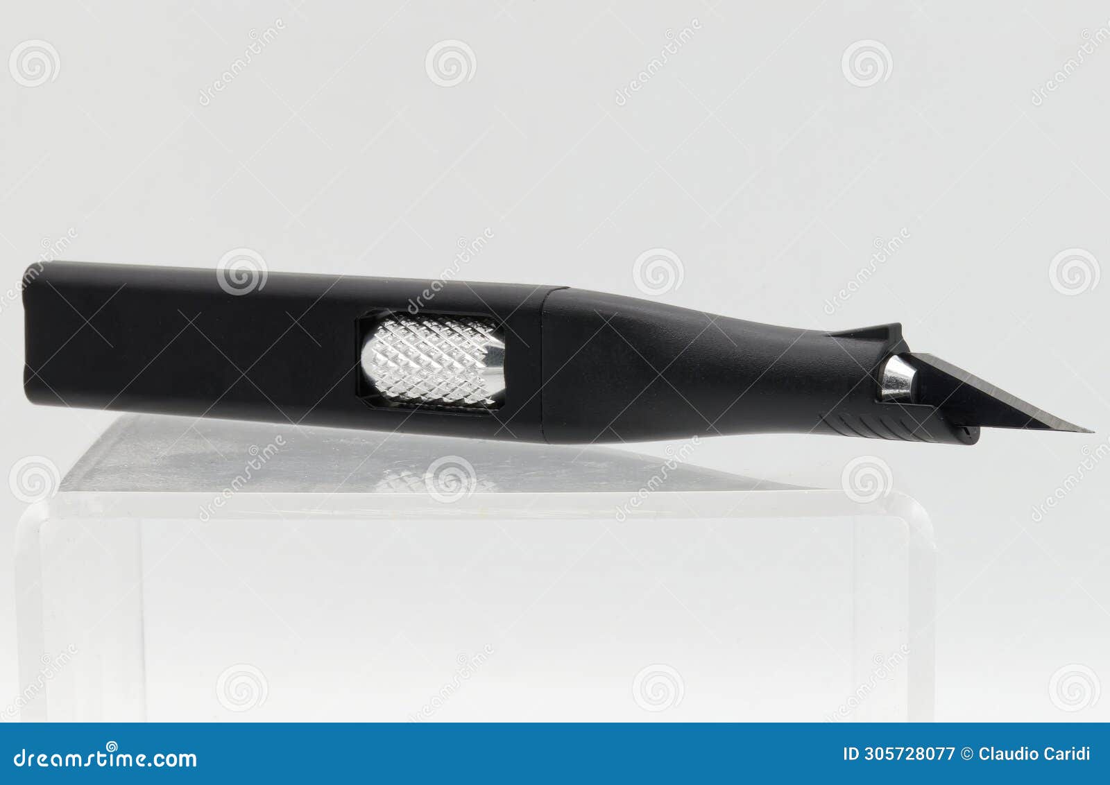 Black Cutter Isolated on White Stock Image - Image of wooden, cutter ...