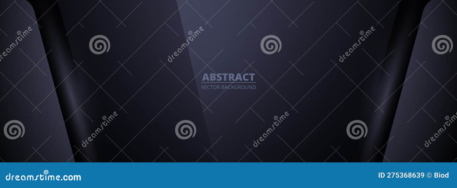 Black 3D Vector Wide Abstract Background. Abstract Modern Elegance ...
