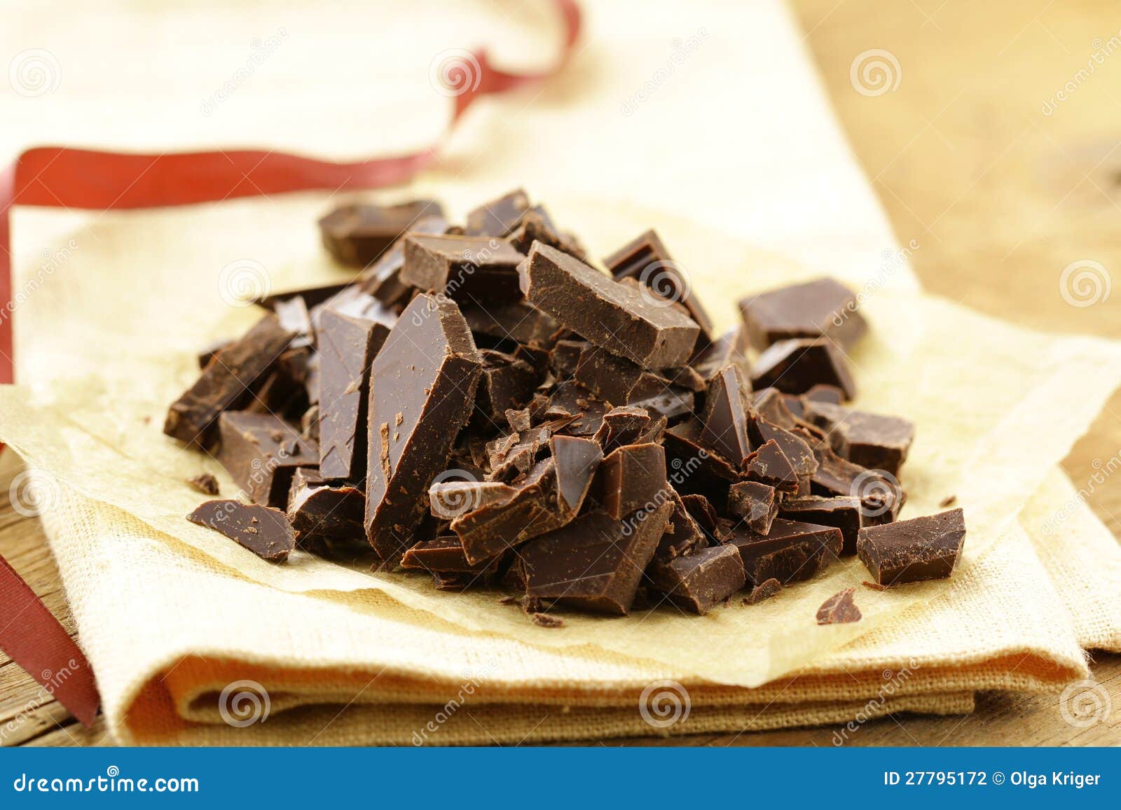 Black Dark Chocolate Chopped Stock Photo - Image of closeup, choco ...