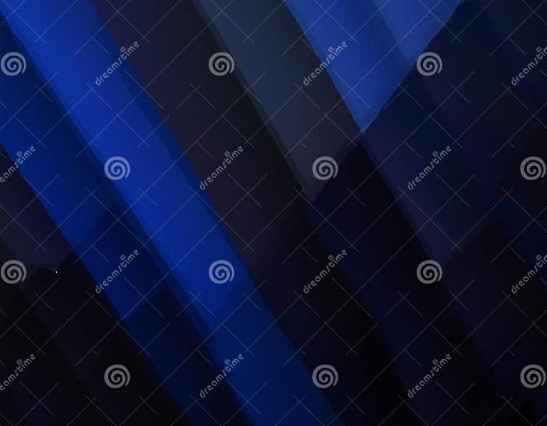 Black Dark Deep Navy Blue Abstract Pattern Background. Geometric Shape ...