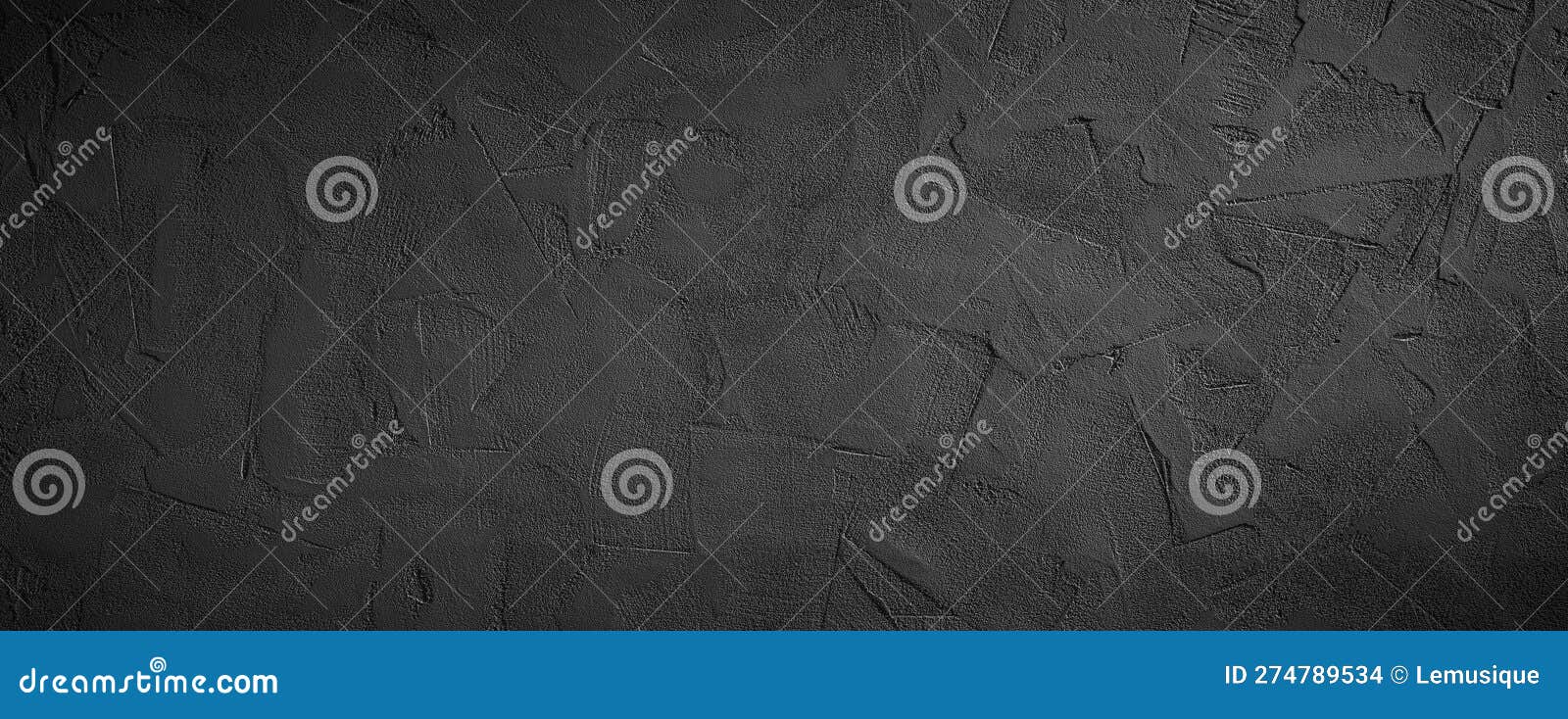 Black or Dark Gray Rough Grainy Stone Plastered Wall Texture Background ...