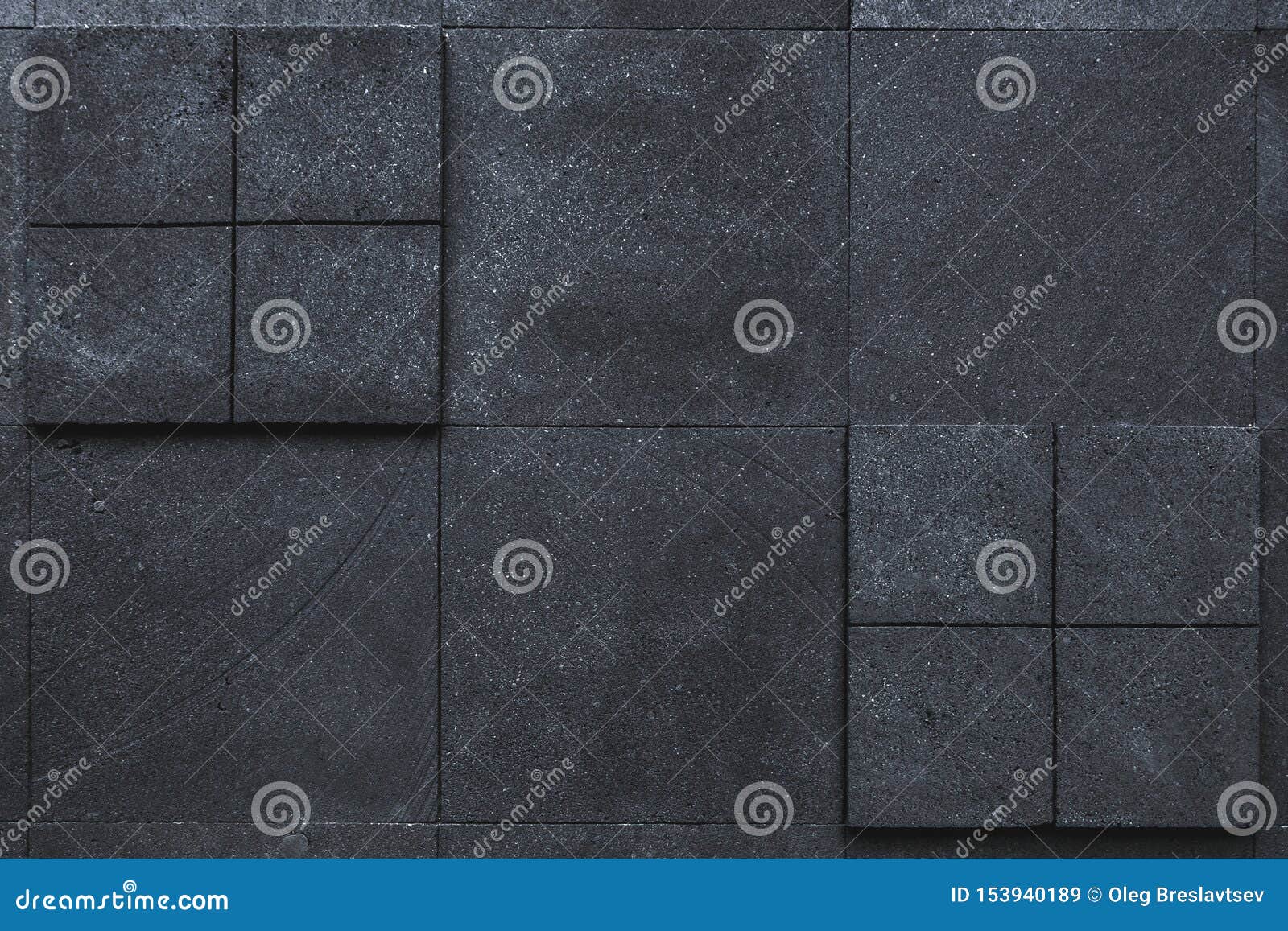 Black Dark Stone Tile Wall Background Stock Image - Image of protect ...