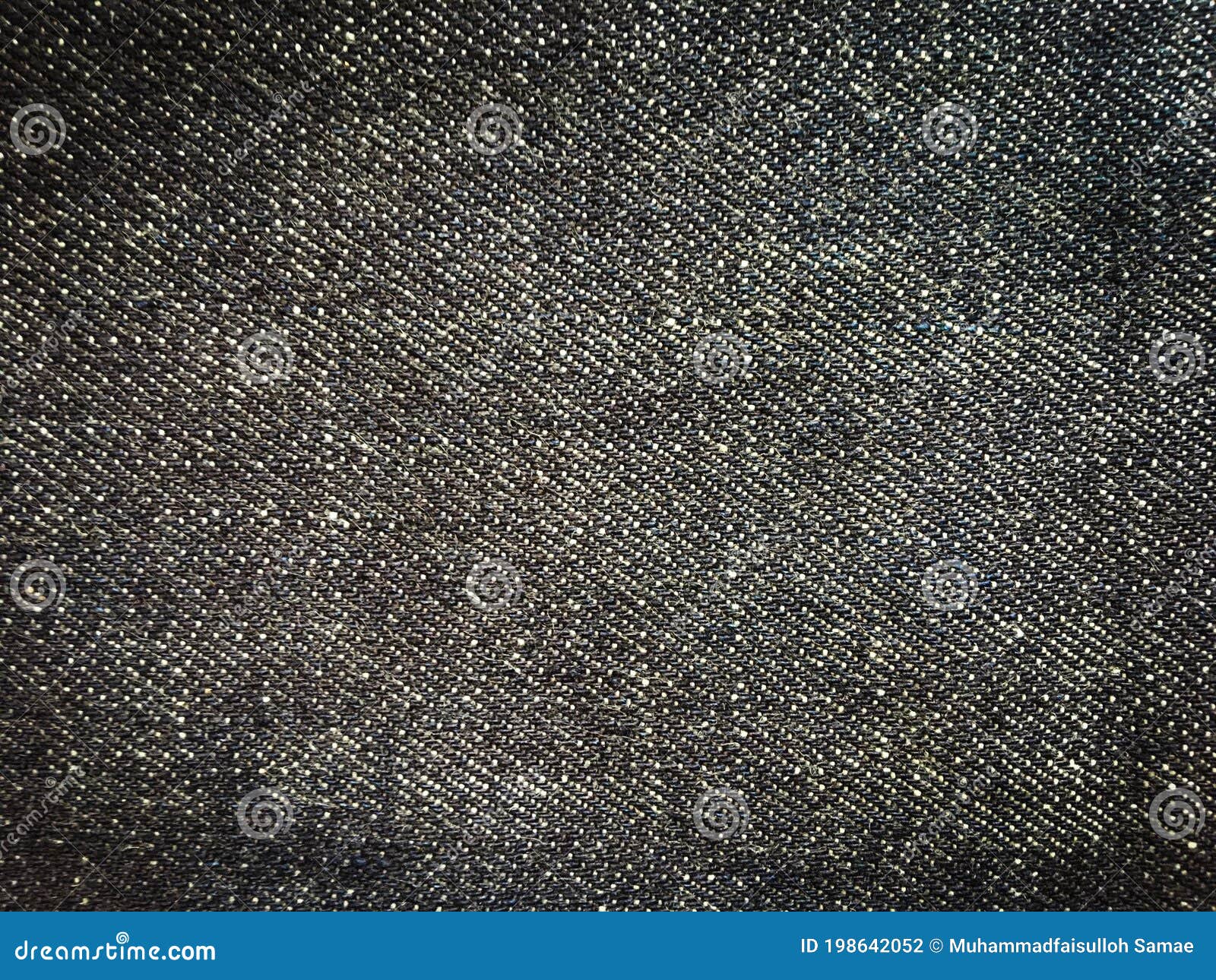 Black Denim Texture Background with Copy Space for Design Stock Photo ...