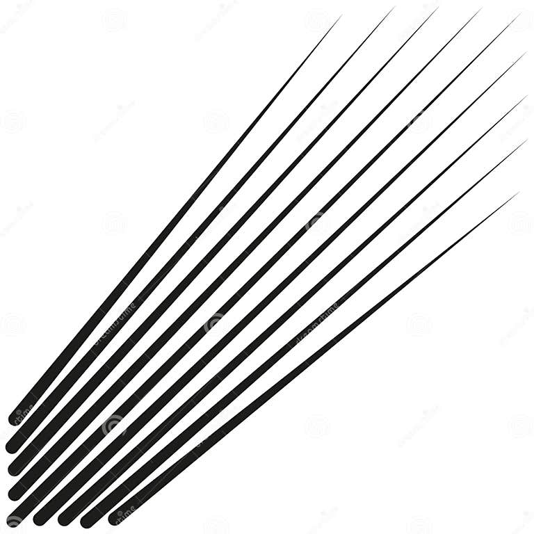 Black Diagonal Lines Design. Abstract Sharp Pattern. Geometric Streaks ...