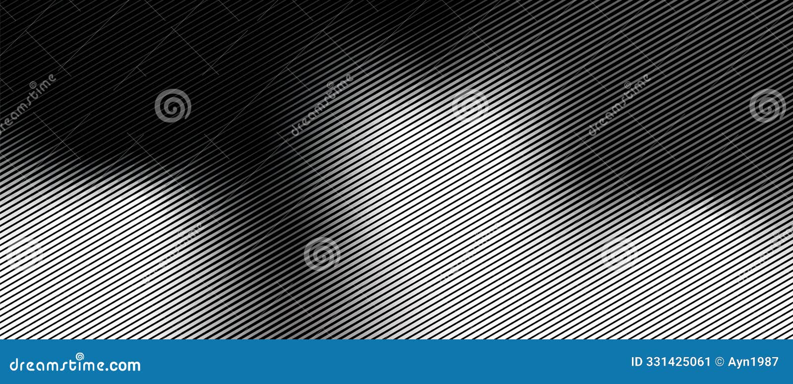 Black Diagonal Lines with a Transition from Thin To Thick Thickness ...