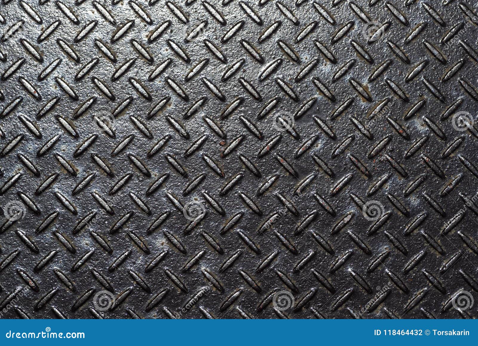 Black Diamond Plate Pattern Stock Photo - Image of grey, diamond: 118464432