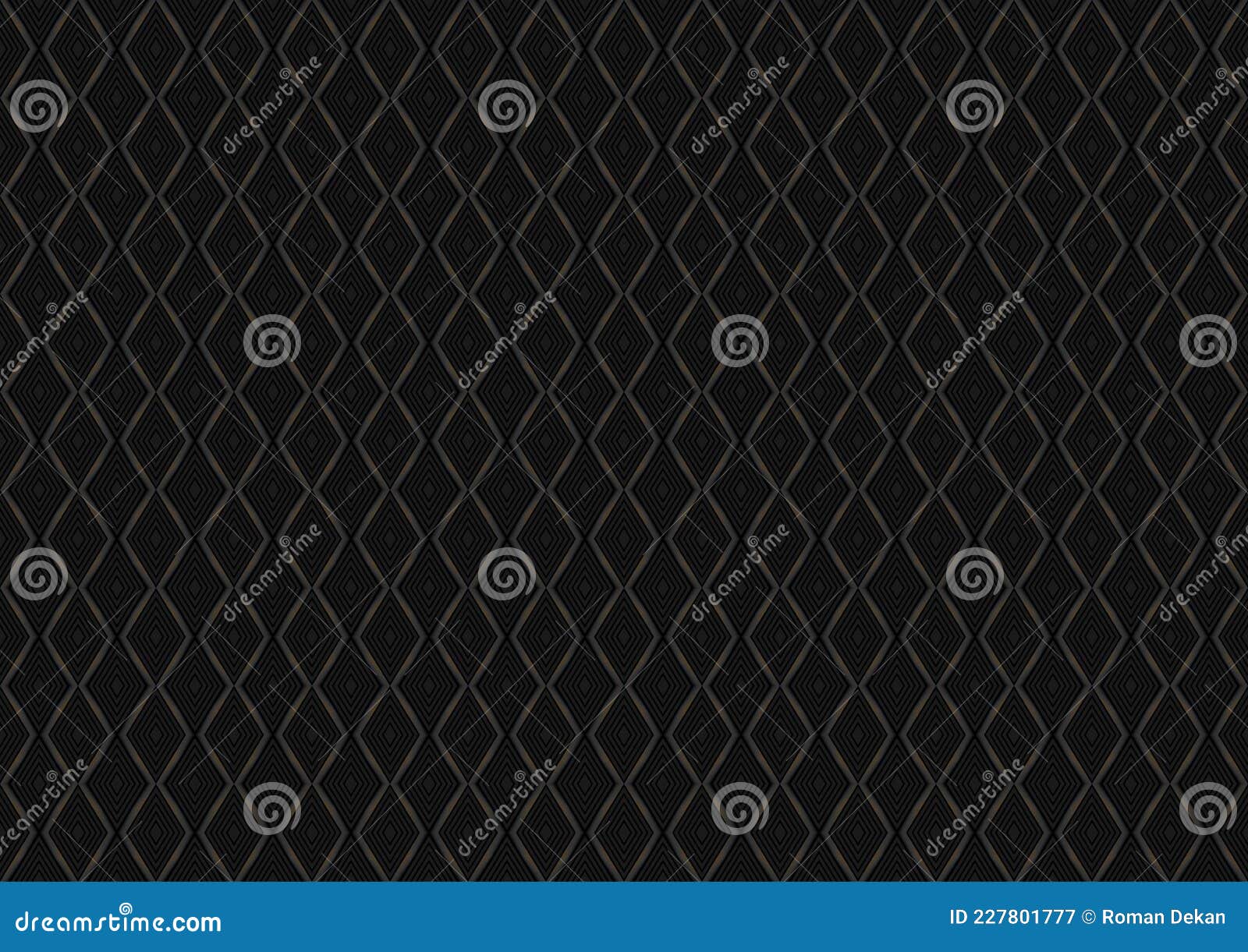 Black Diamond Seamless Pattern Stock Vector - Illustration of seamless ...