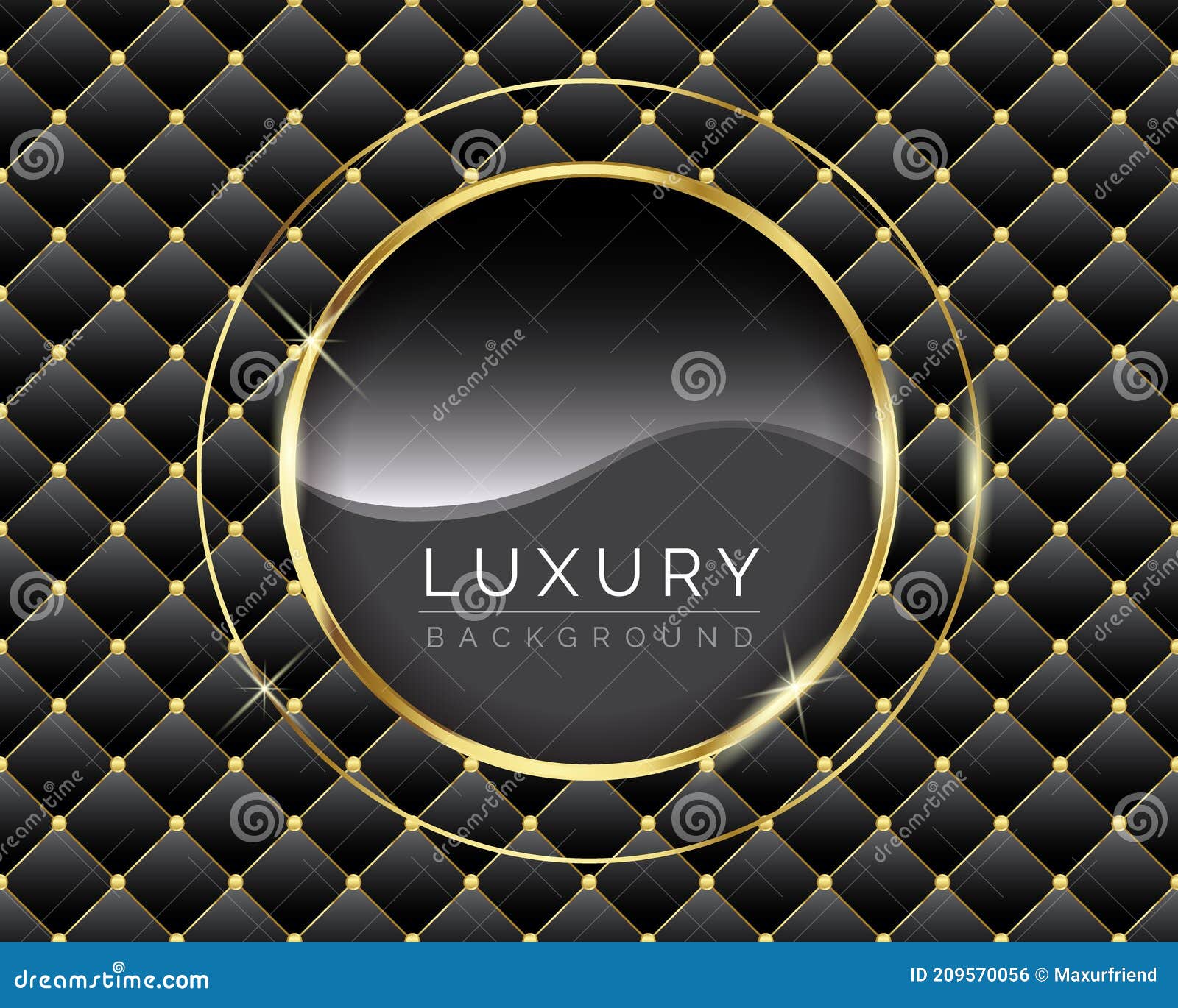 Vector Abstract Black Diamond Shape Upholstery Luxury Background With ...