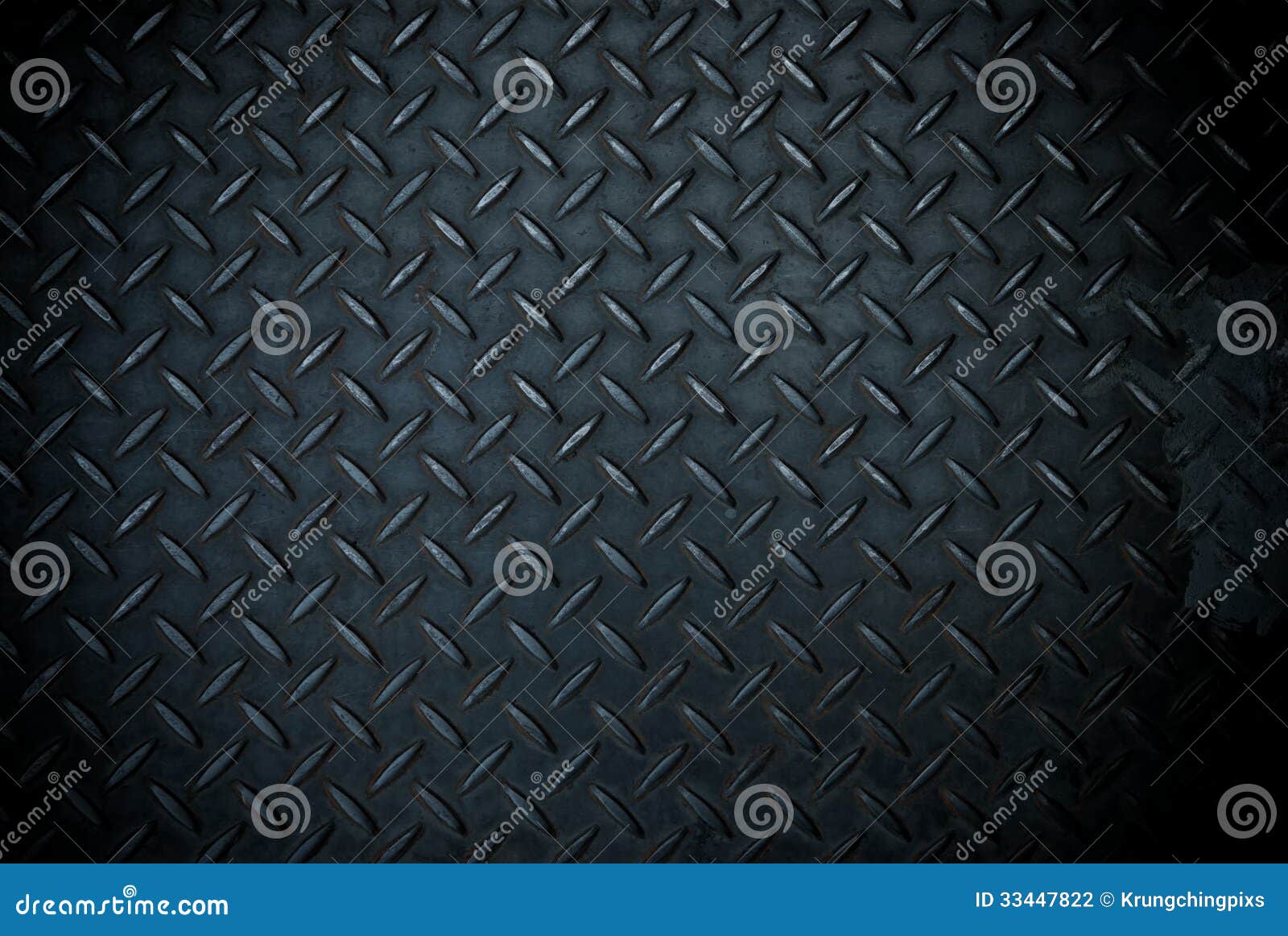 A Steel Plate With Rust Formed On The Surface Caused By Rain And ...