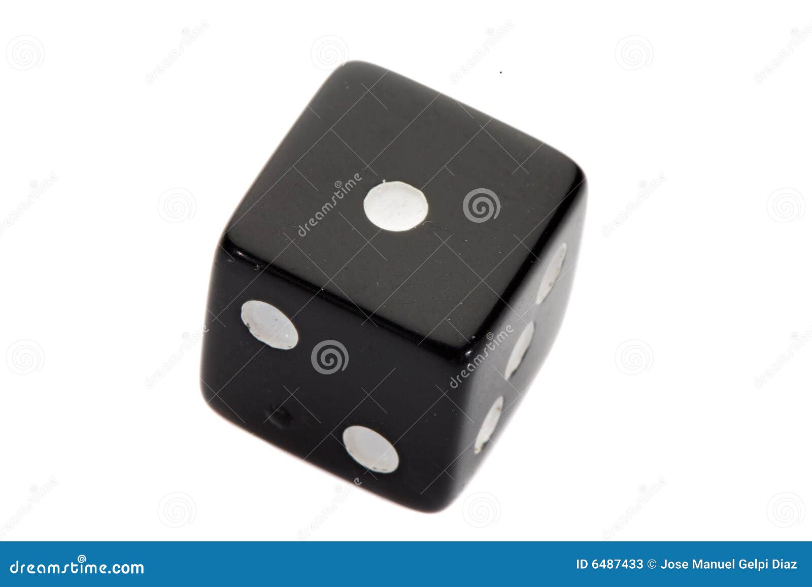 Black dice stock image. Image of luck, background, gamble - 6487433